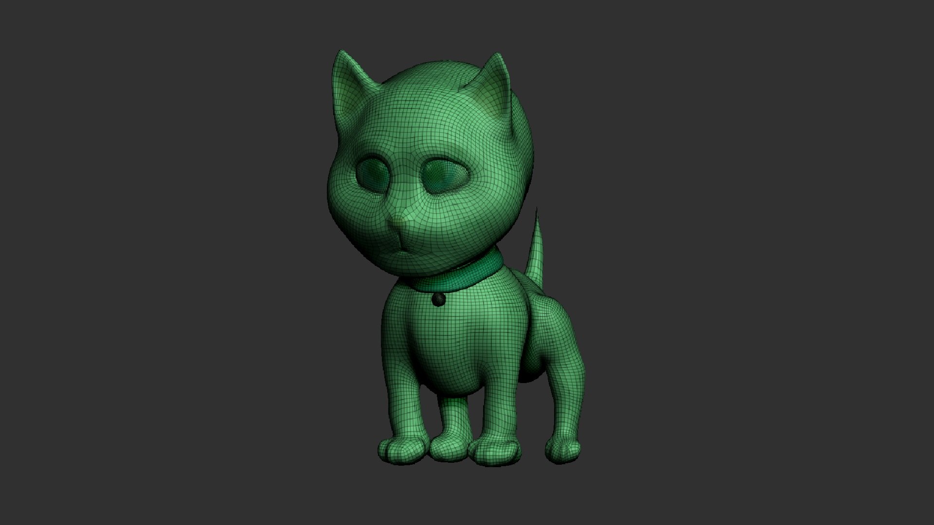 Cat Cartoon 3D Model - TurboSquid 2059423