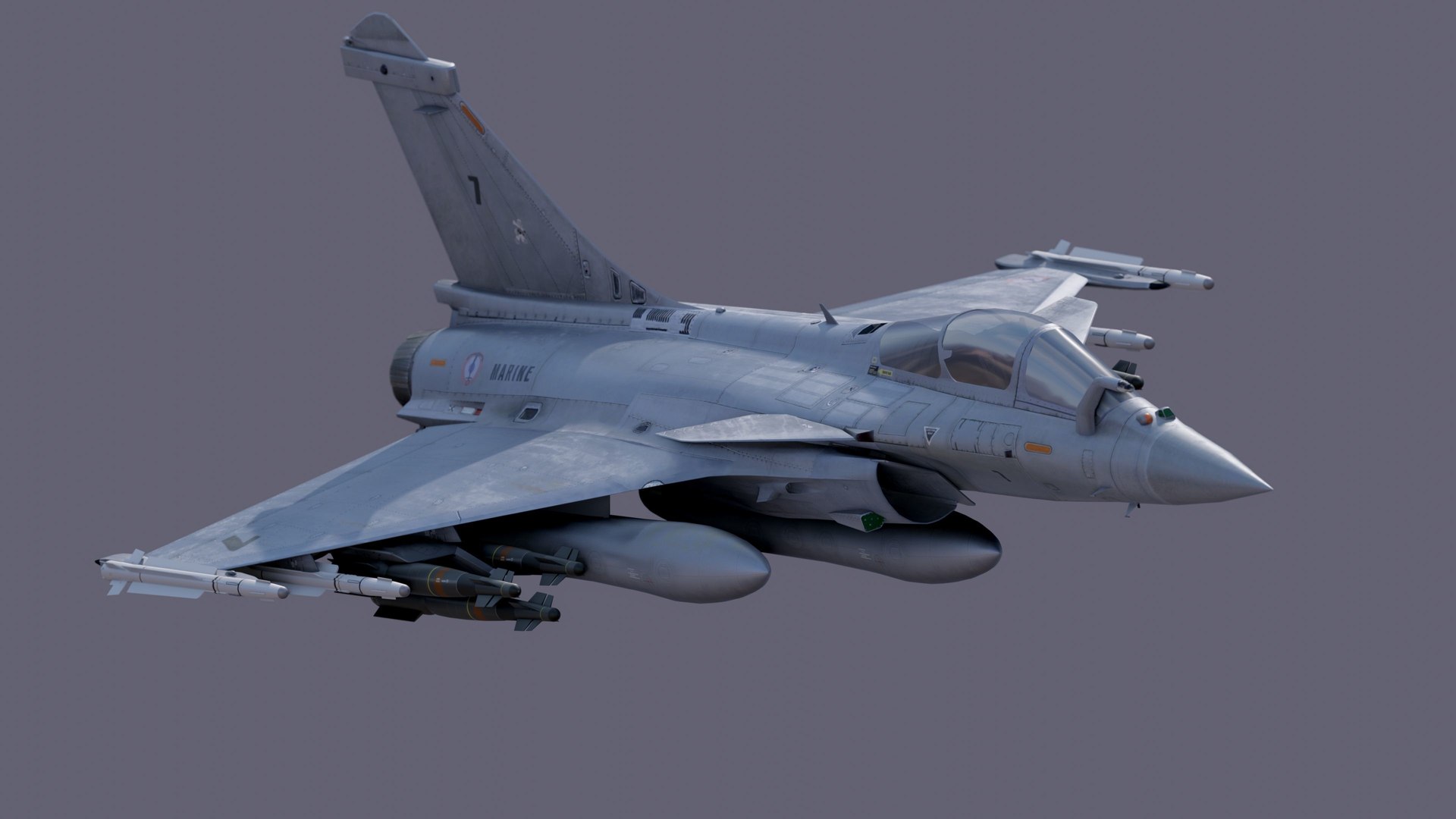 Dassault Rafale M - Fully Rigged 3D Model - TurboSquid 2074451