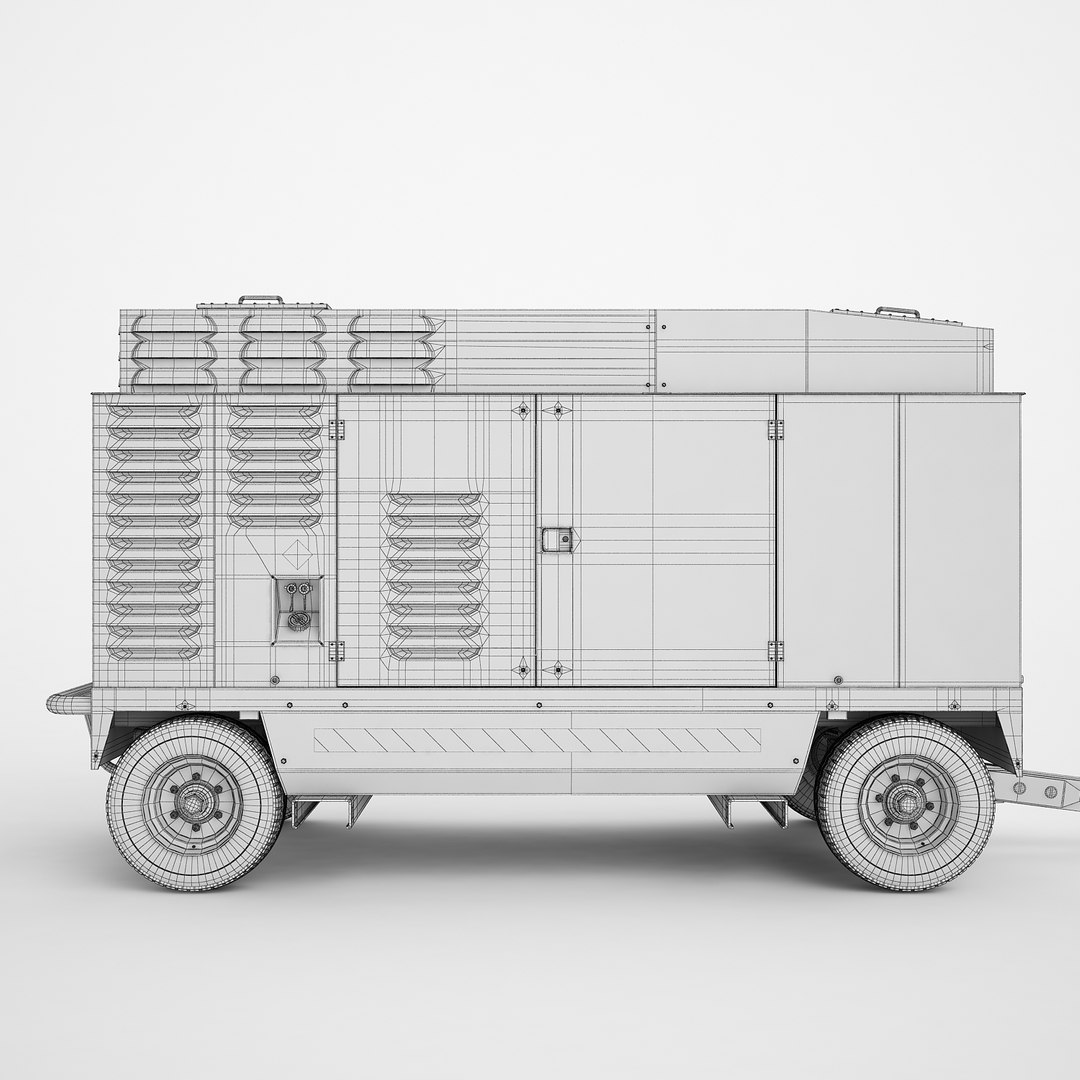 Diesel Generator Collection 01 Model - TurboSquid 1781907