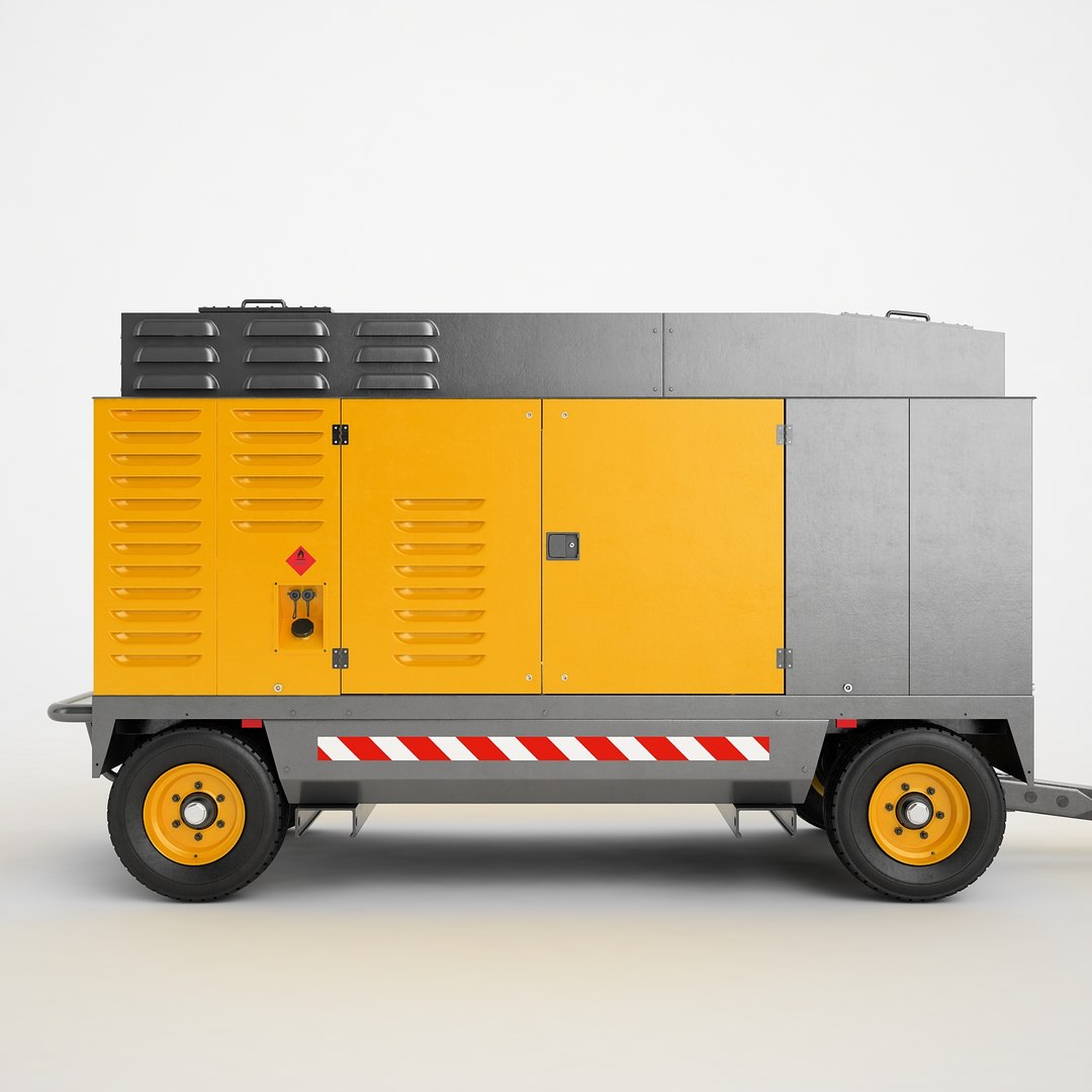 Diesel Generator Collection 01 Model - TurboSquid 1781907