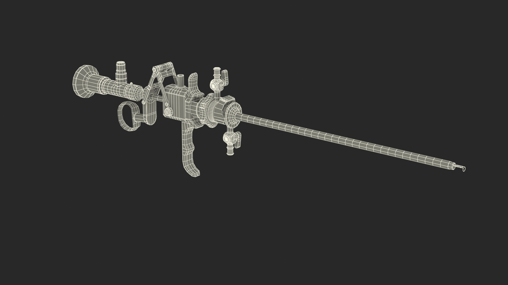 3D Model Resectoscope Bipolar Loop Electrode - TurboSquid 1661956