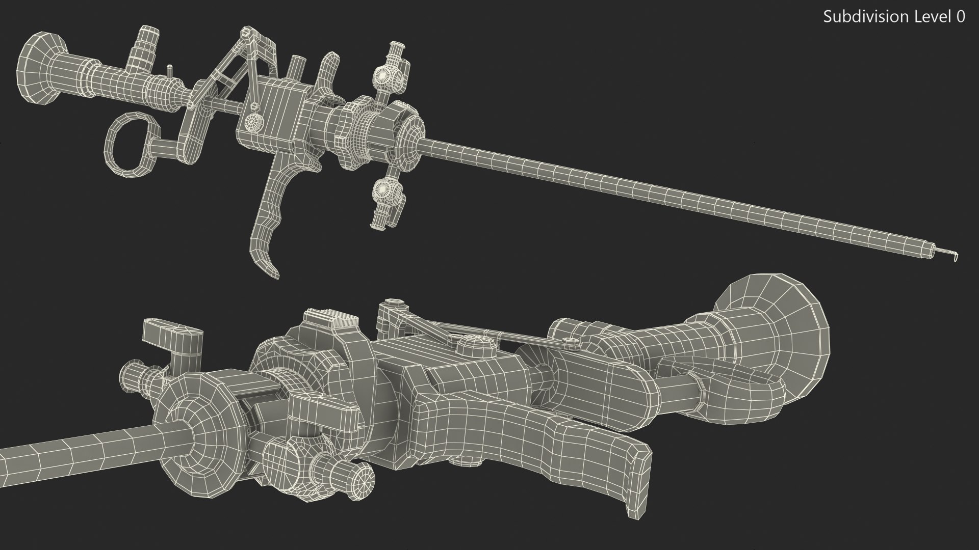 3D model resectoscope bipolar loop electrode - TurboSquid 1661956
