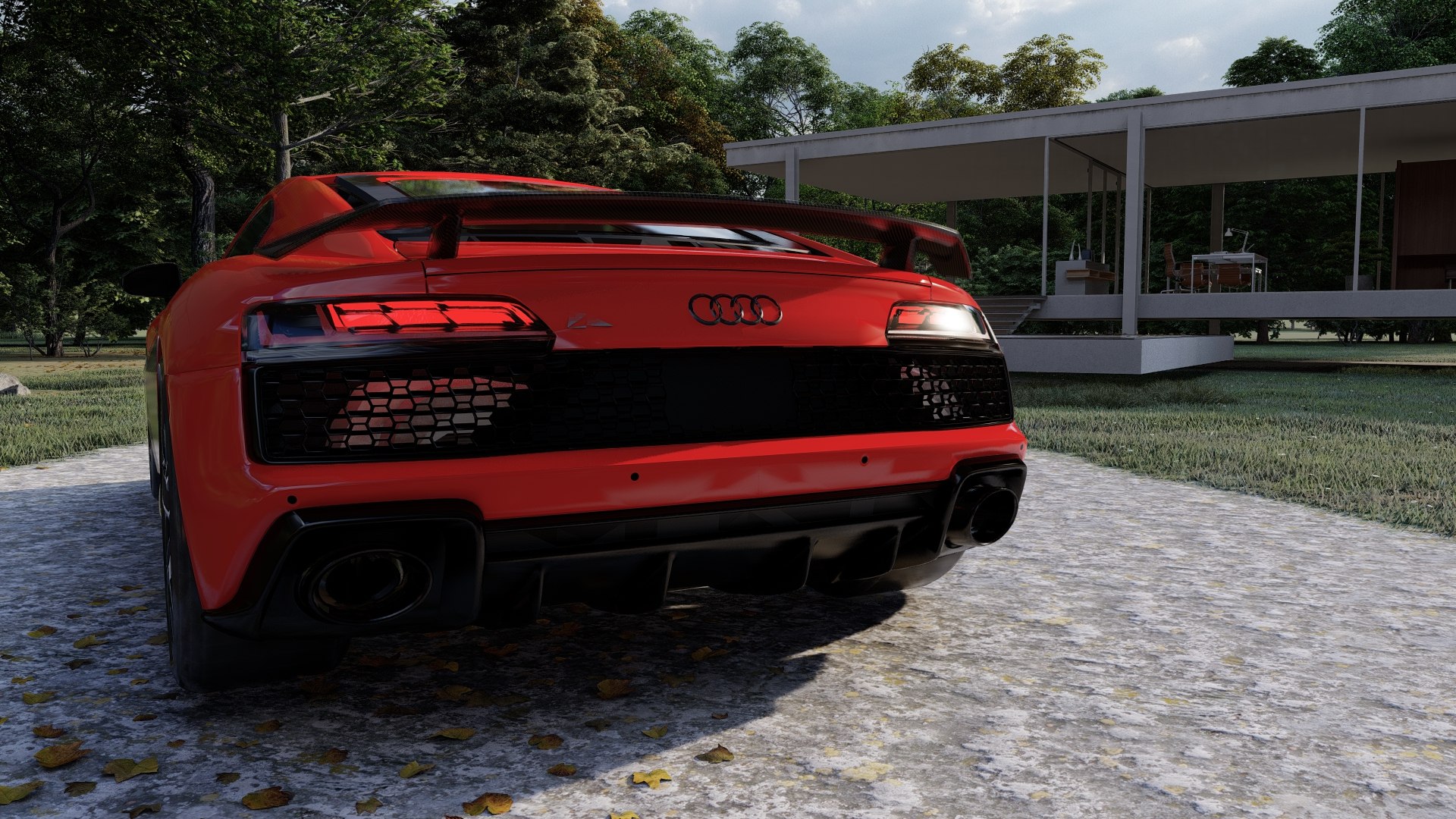 3D Audi R8 V10 Model - TurboSquid 2342126
