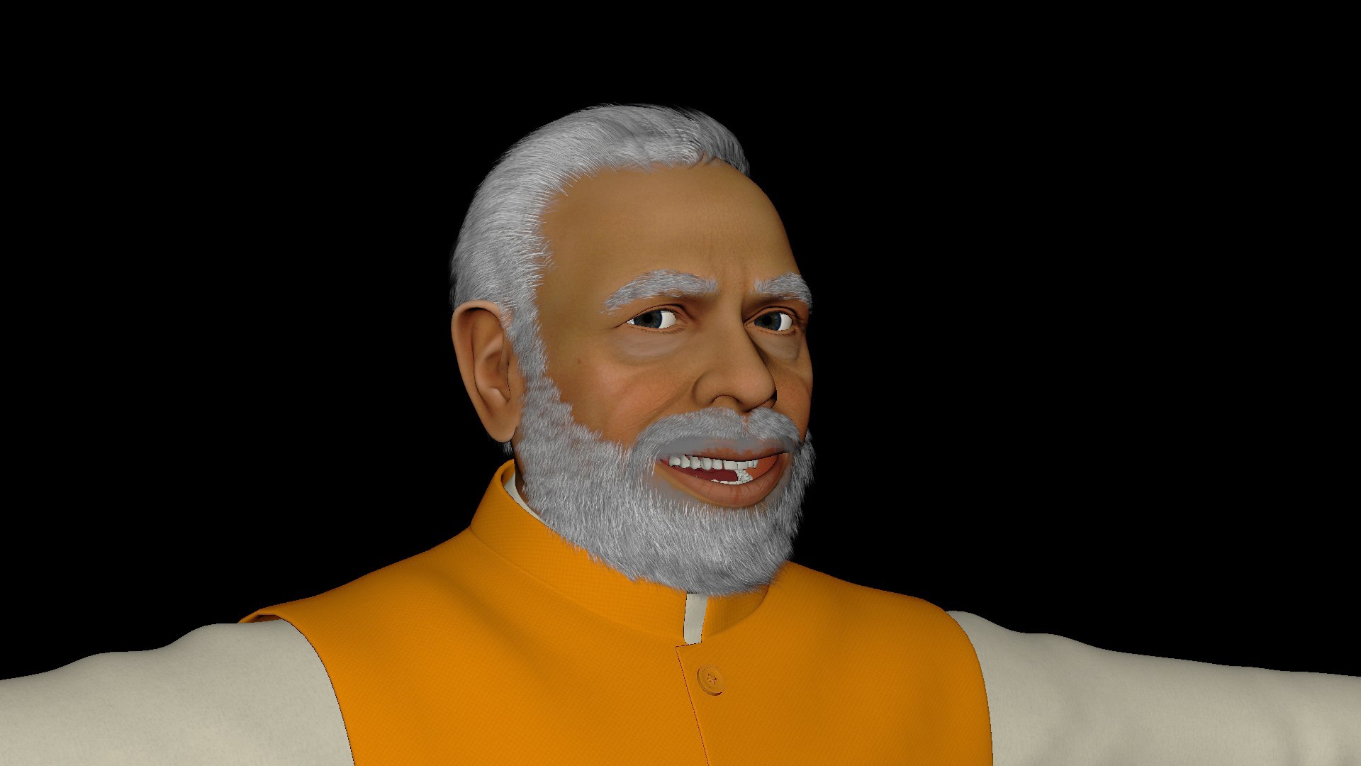 3D Model Narendra Modi Prime Minister Of India - TurboSquid 2097192