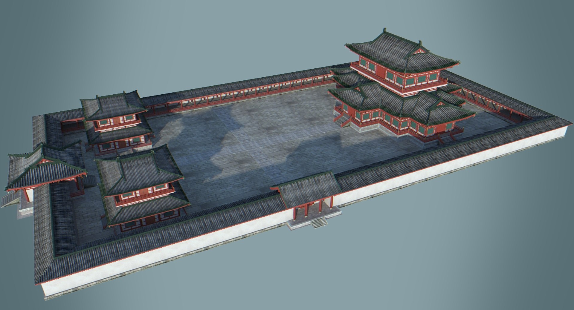 3d Model Chinese Palace