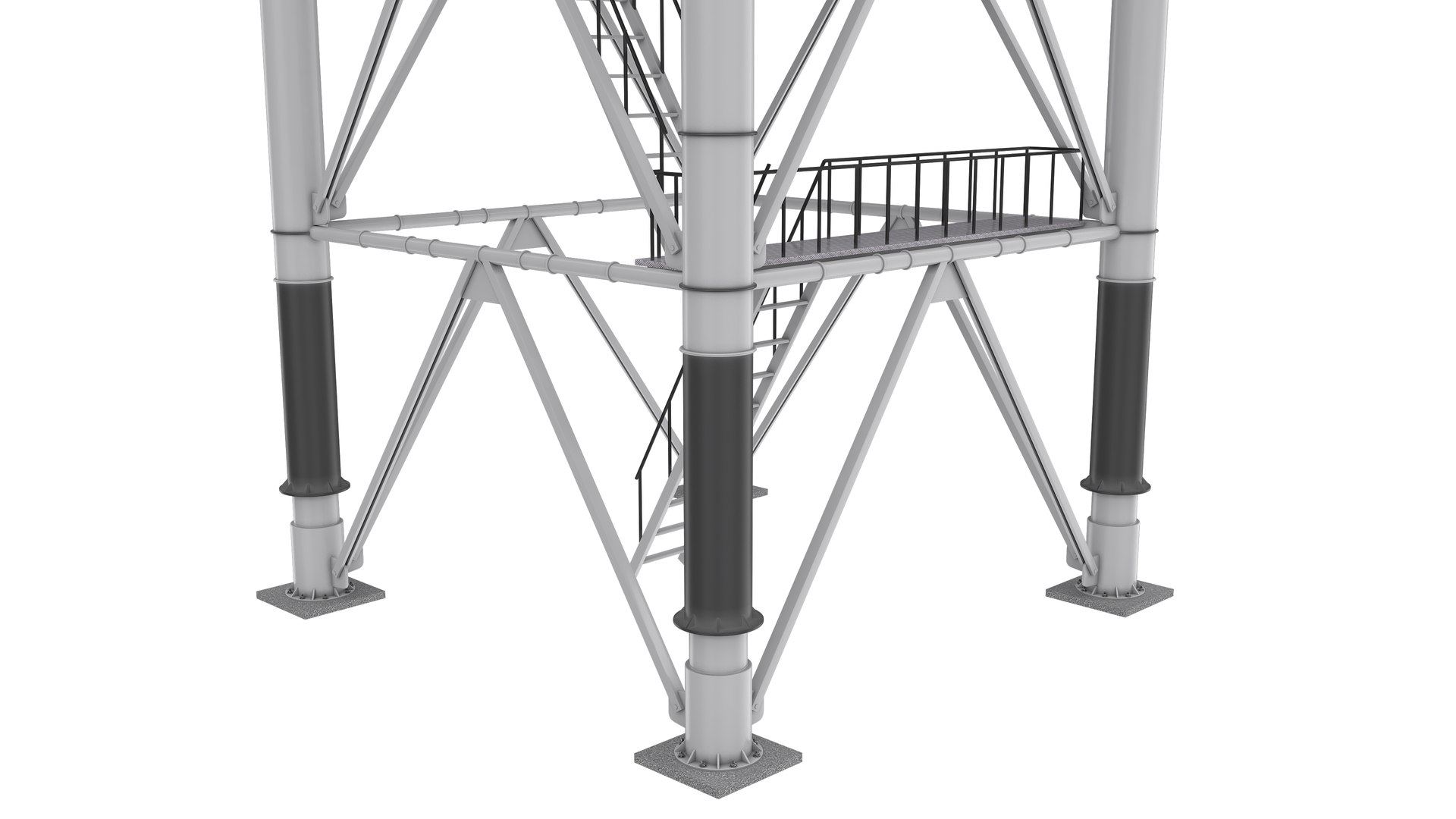 3D Watch Tower Model - TurboSquid 2395446