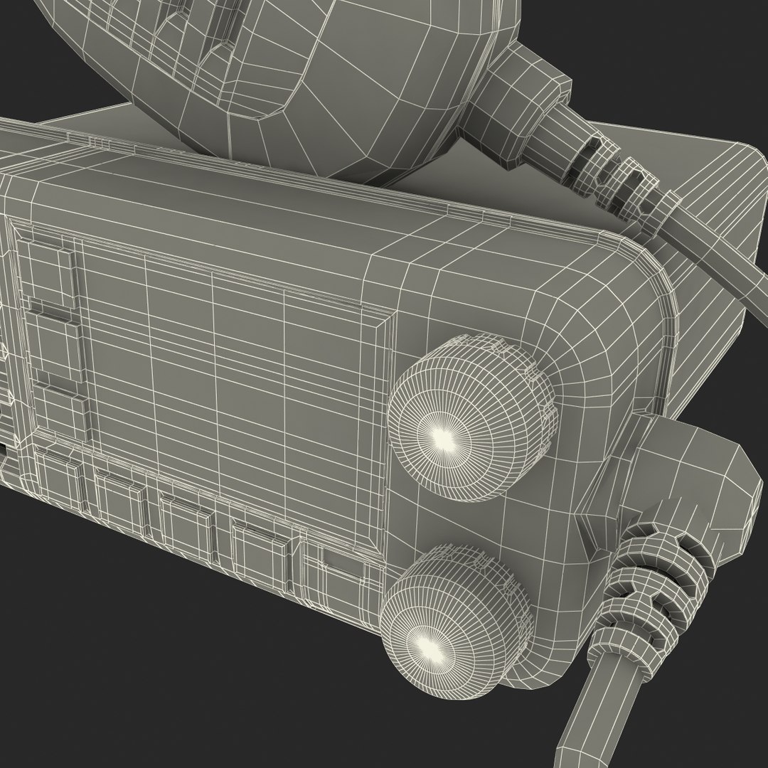 waterproof marine radio uniden 3d model