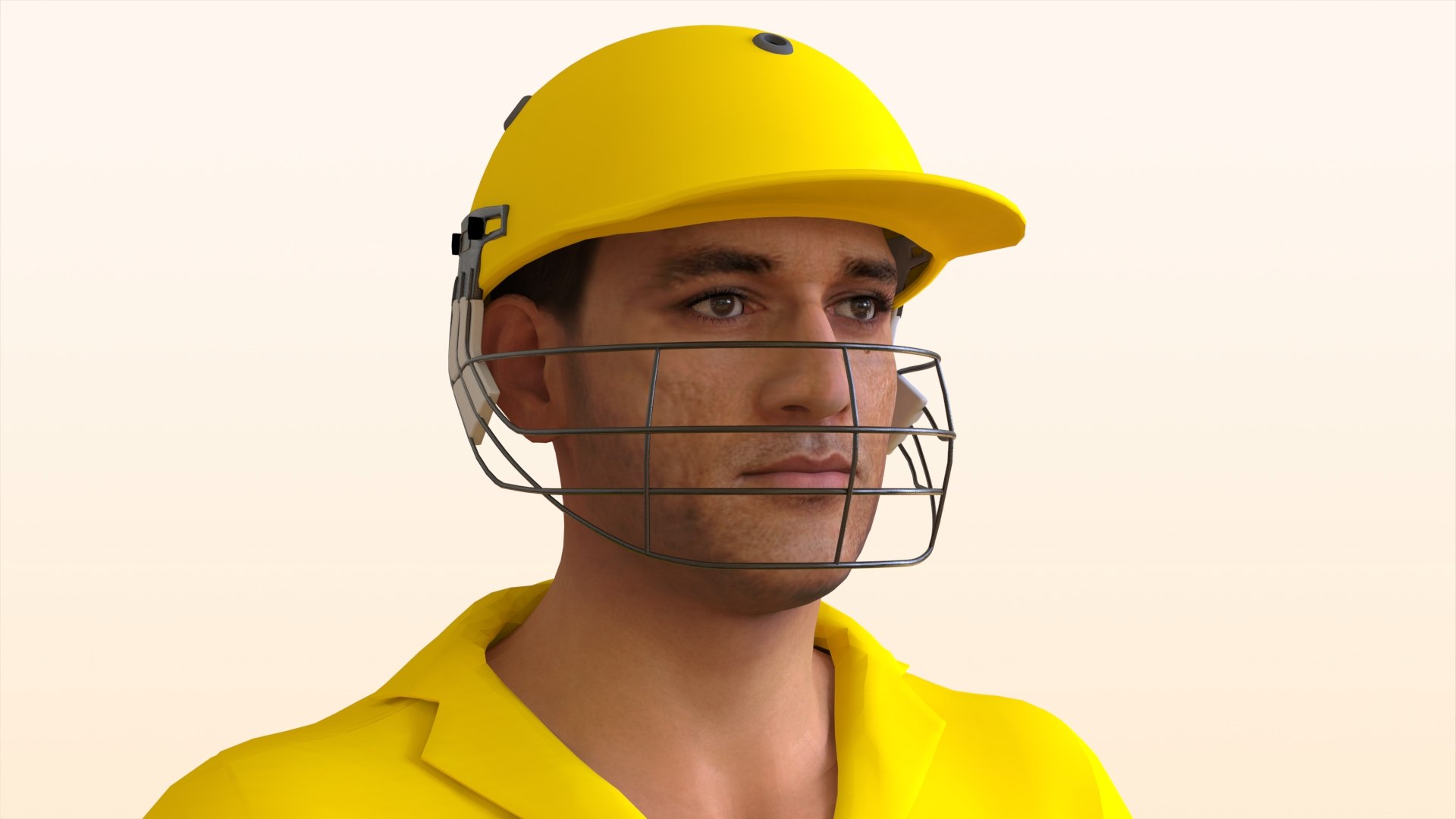 3D Cricket Batsman Dhoni Model - TurboSquid 2240768