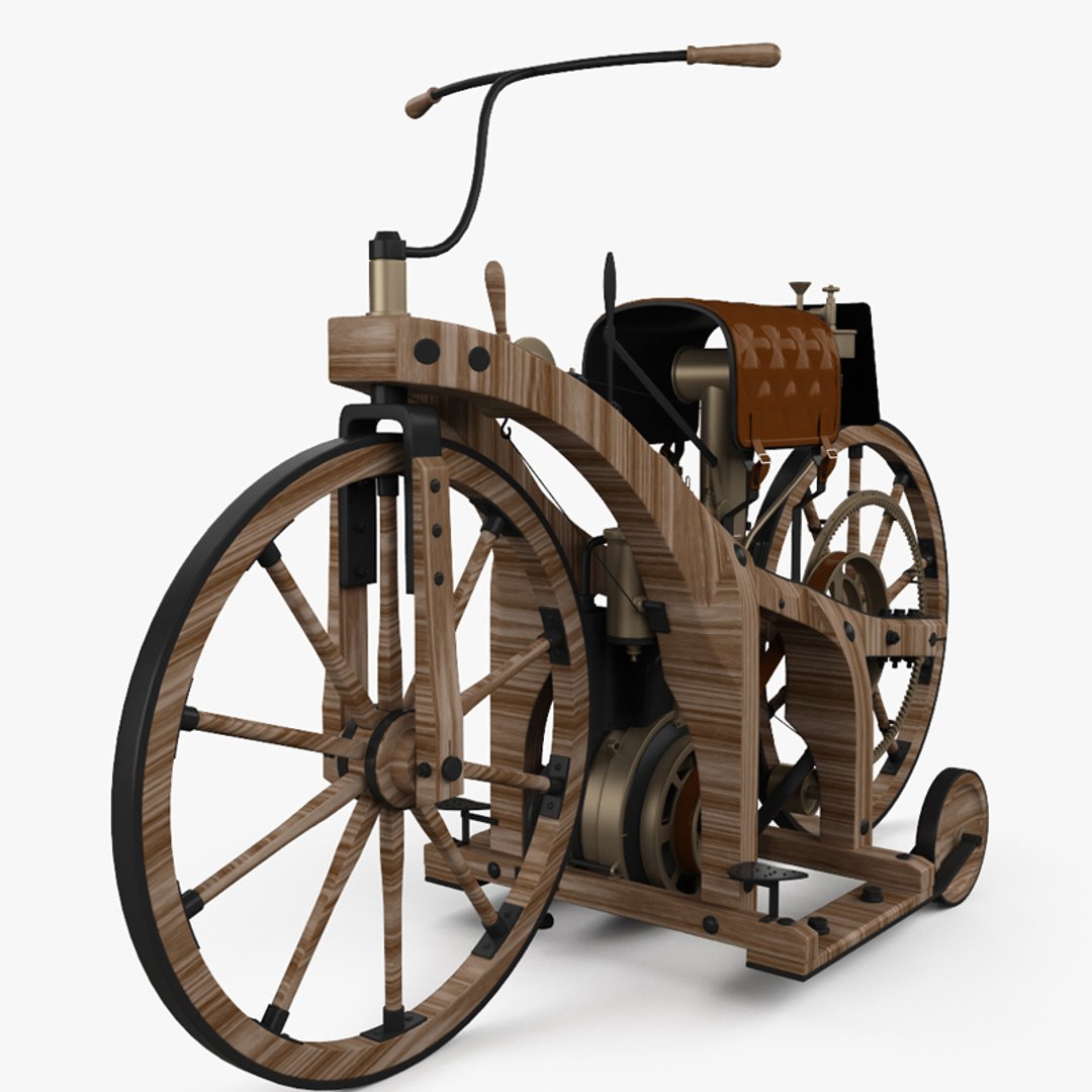 modelo 3d Daimler Reitwagen 1885 - TurboSquid 1612097