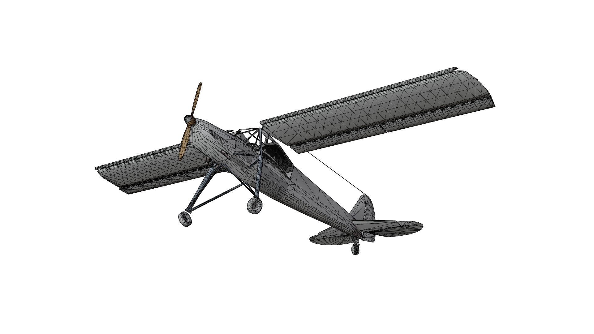 3D Fieseler Fi 156 Storch Model - TurboSquid 2328802