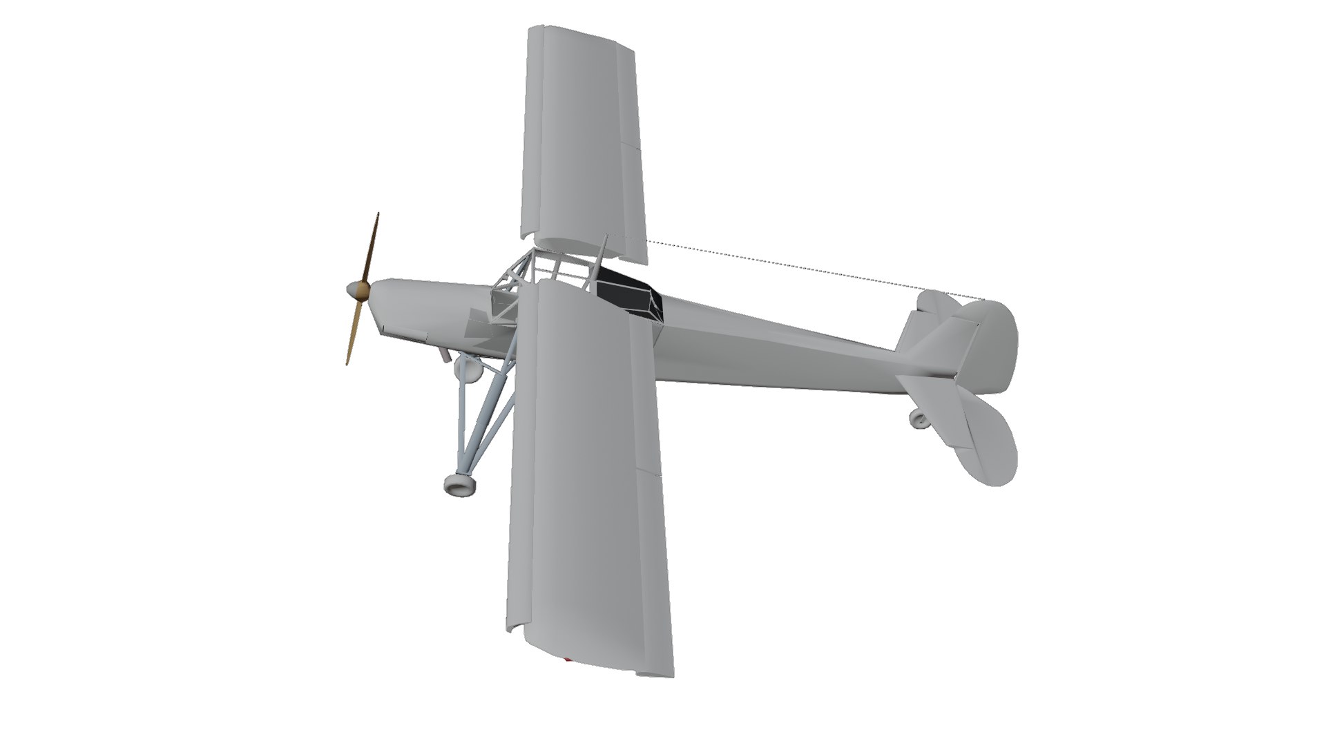 3D Fieseler Fi 156 Storch Model - TurboSquid 2328802