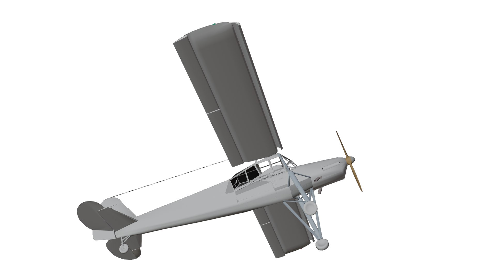 3D Fieseler Fi 156 Storch Model - TurboSquid 2328802