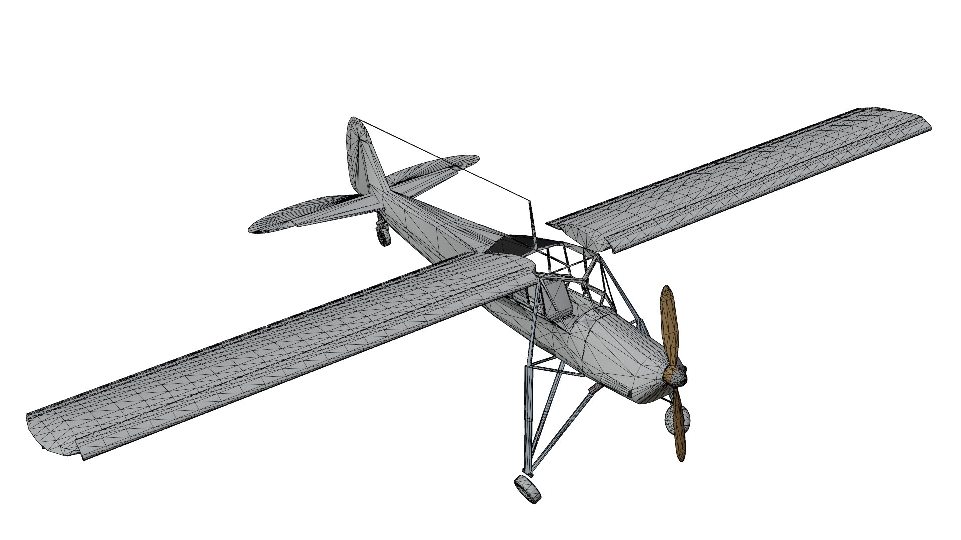 3D Fieseler Fi 156 Storch Model - TurboSquid 2328802