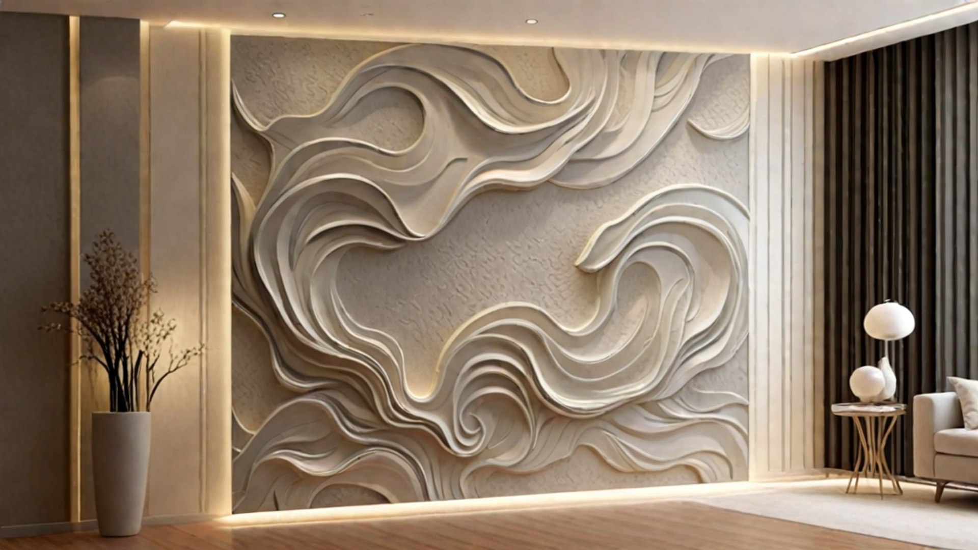 3D Modern Panel Wall Decor Set Relief Stl Mural CNC 163 - TurboSquid ...