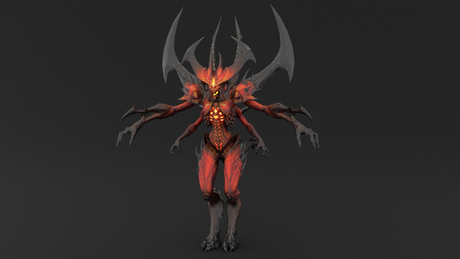 Diablo Demon Model - TurboSquid 2225125