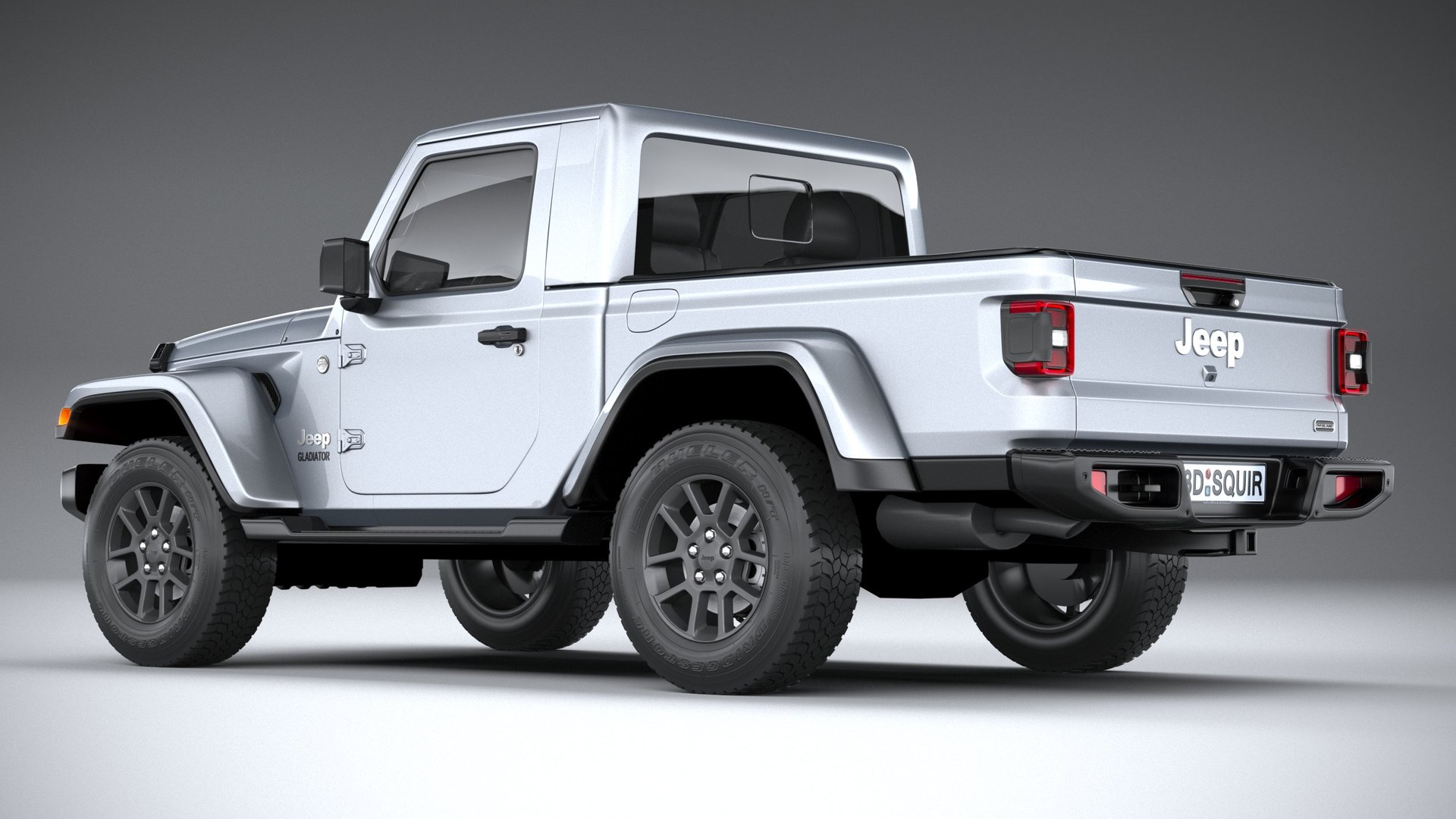 Jeep Gladiator SingleCab 2021 Model - TurboSquid 1812089