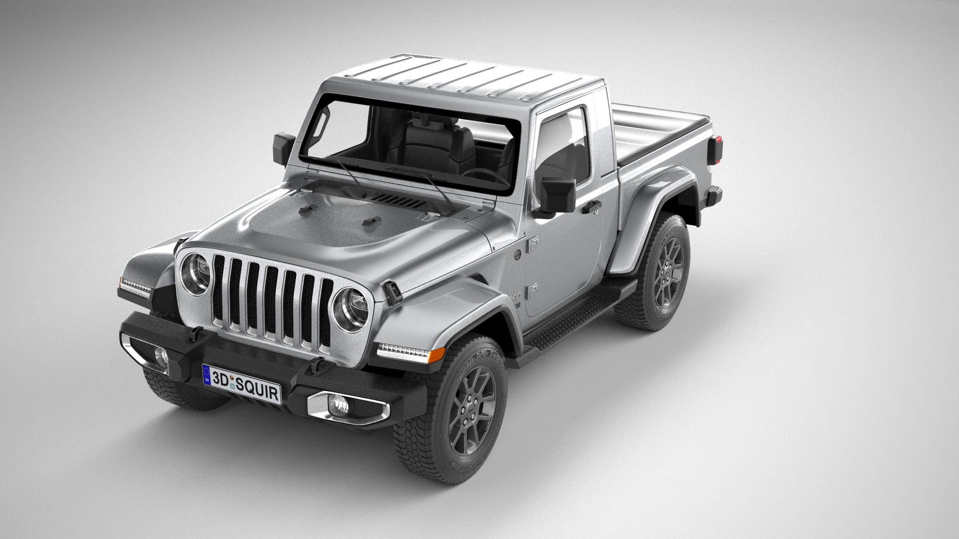 Jeep Gladiator SingleCab 2021 Model - TurboSquid 1812089