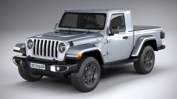Jeep Gladiator SingleCab 2021 model - TurboSquid 1812089