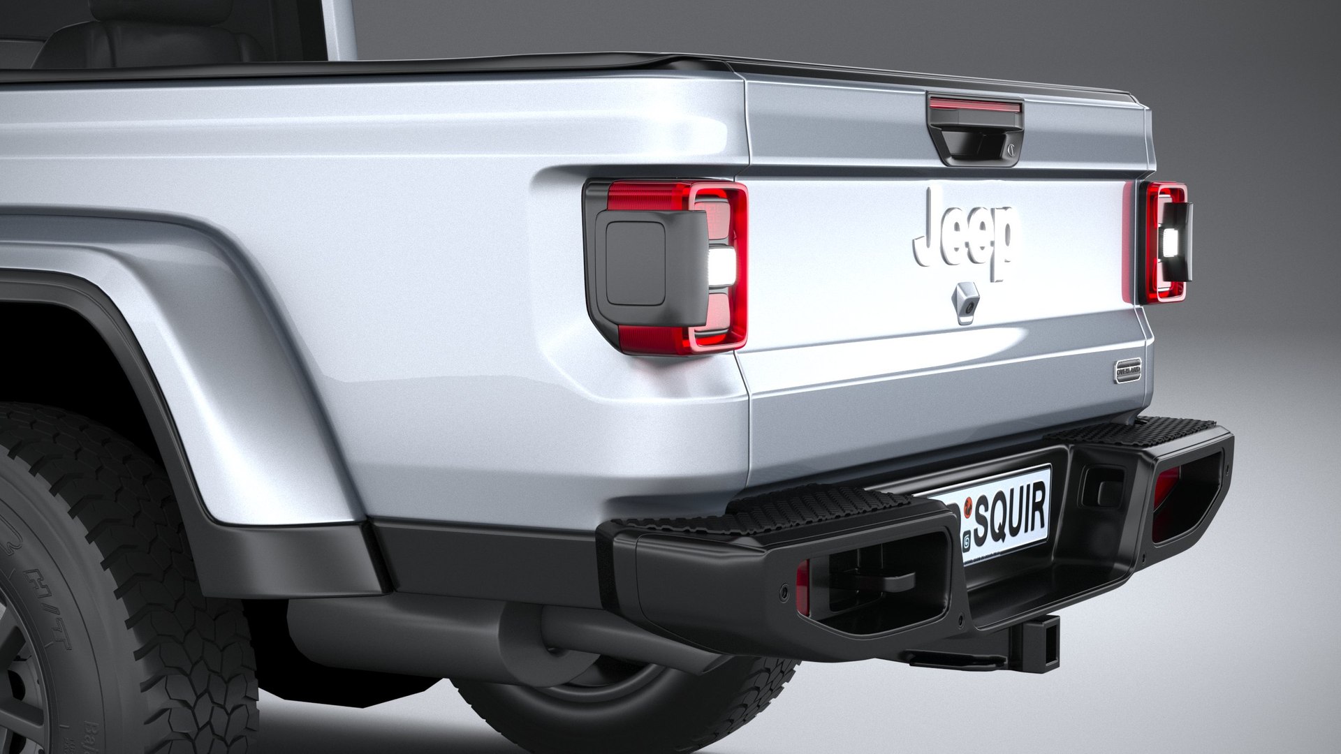 Jeep Gladiator SingleCab 2021 Model - TurboSquid 1812089