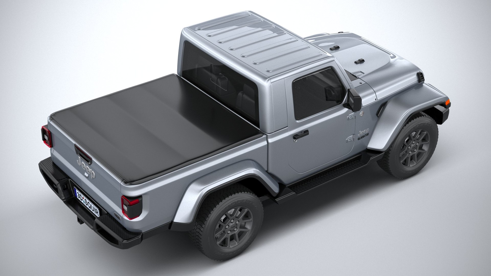 Jeep Gladiator SingleCab 2021 model - TurboSquid 1812089