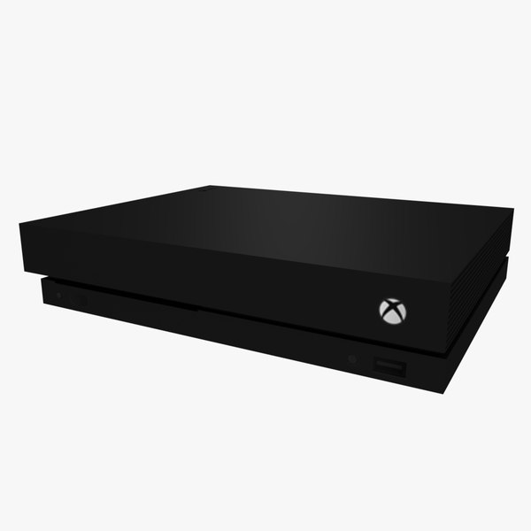 modelo 3d Xbox One X - TurboSquid 1198479