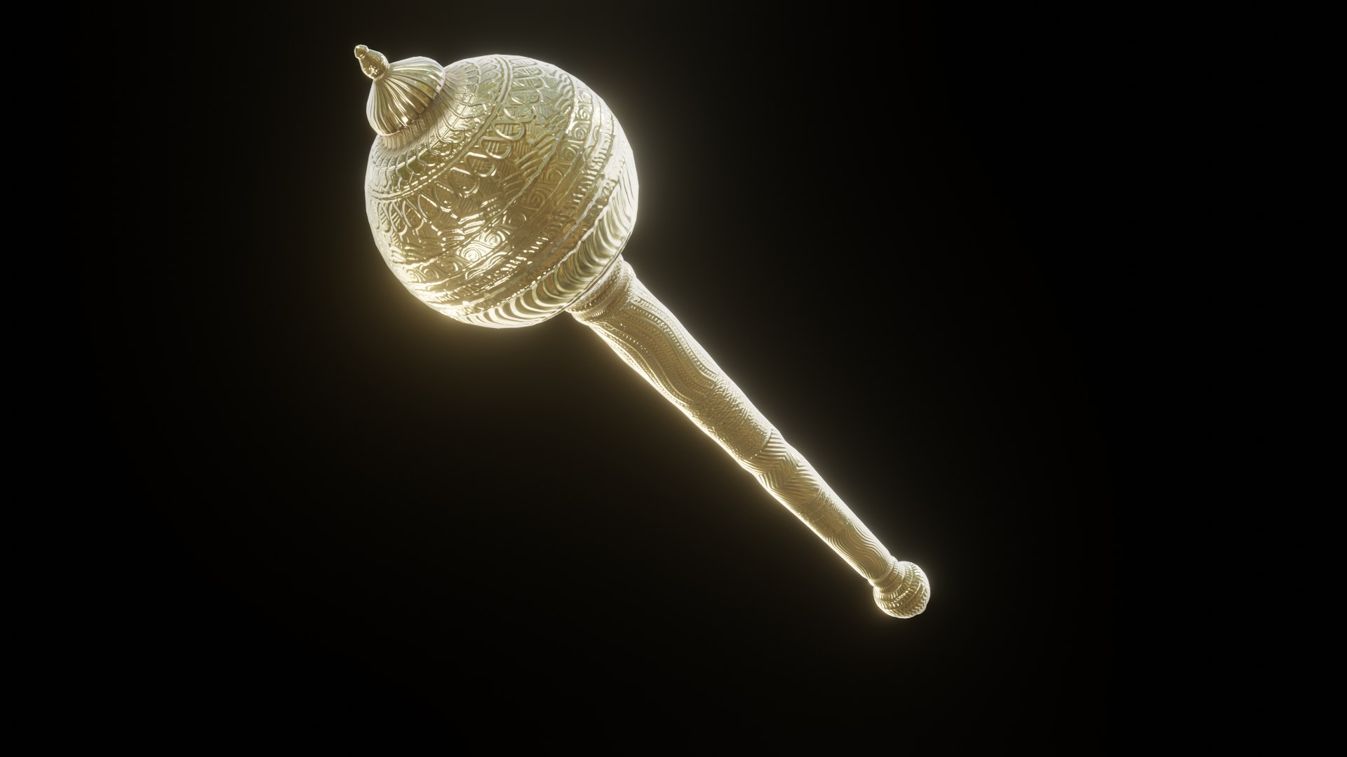 3D Gada Also Called Gadha Ghadha - TurboSquid 2105207