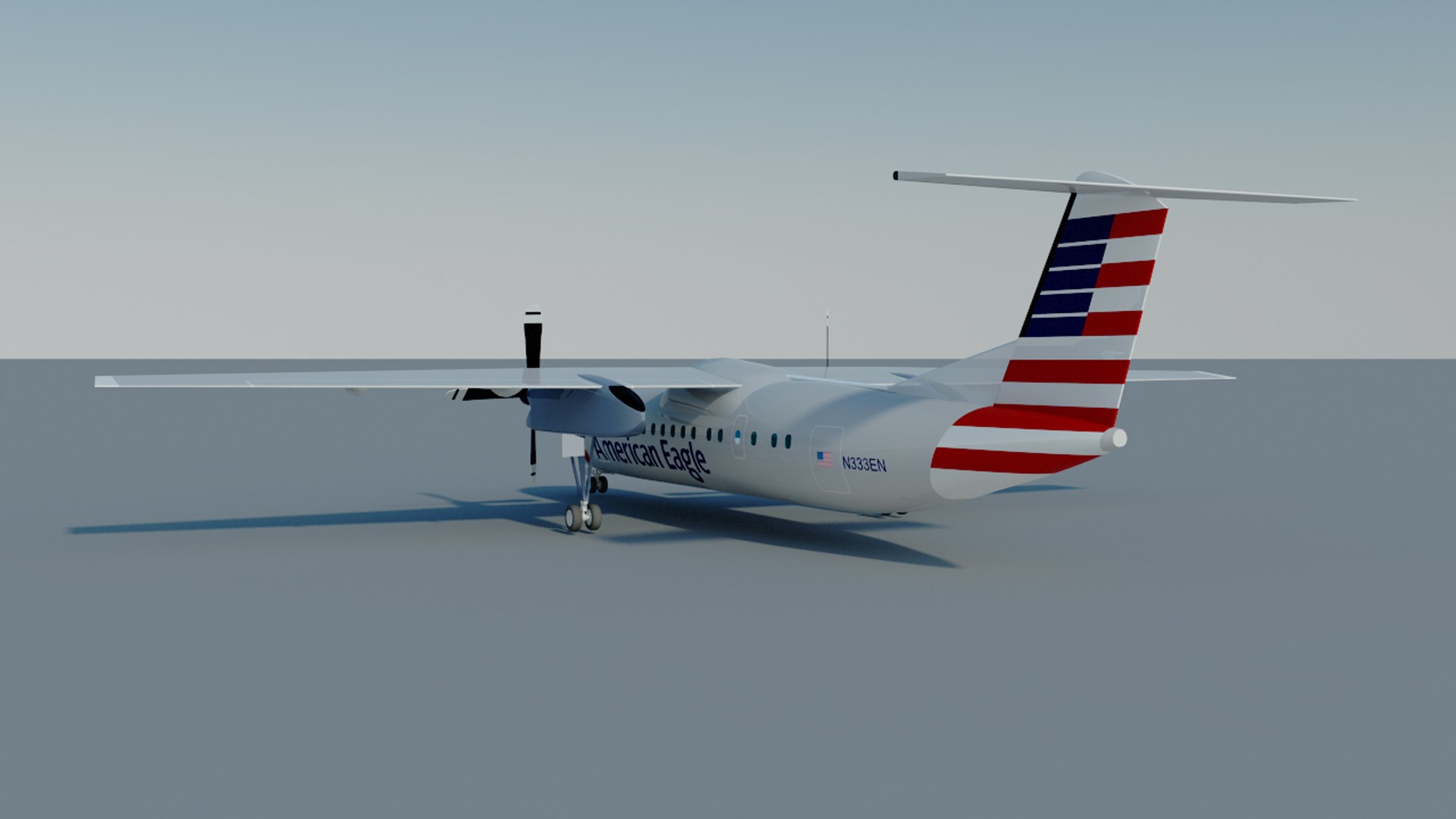 American Eagle Dash 8-300 Max