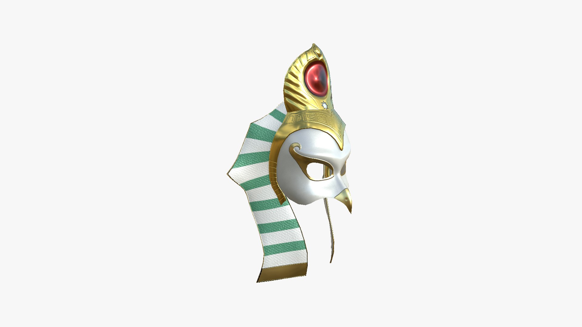 Ra Mask A10 - Egyptian Gods Character Clothing 3D Model - TurboSquid ...