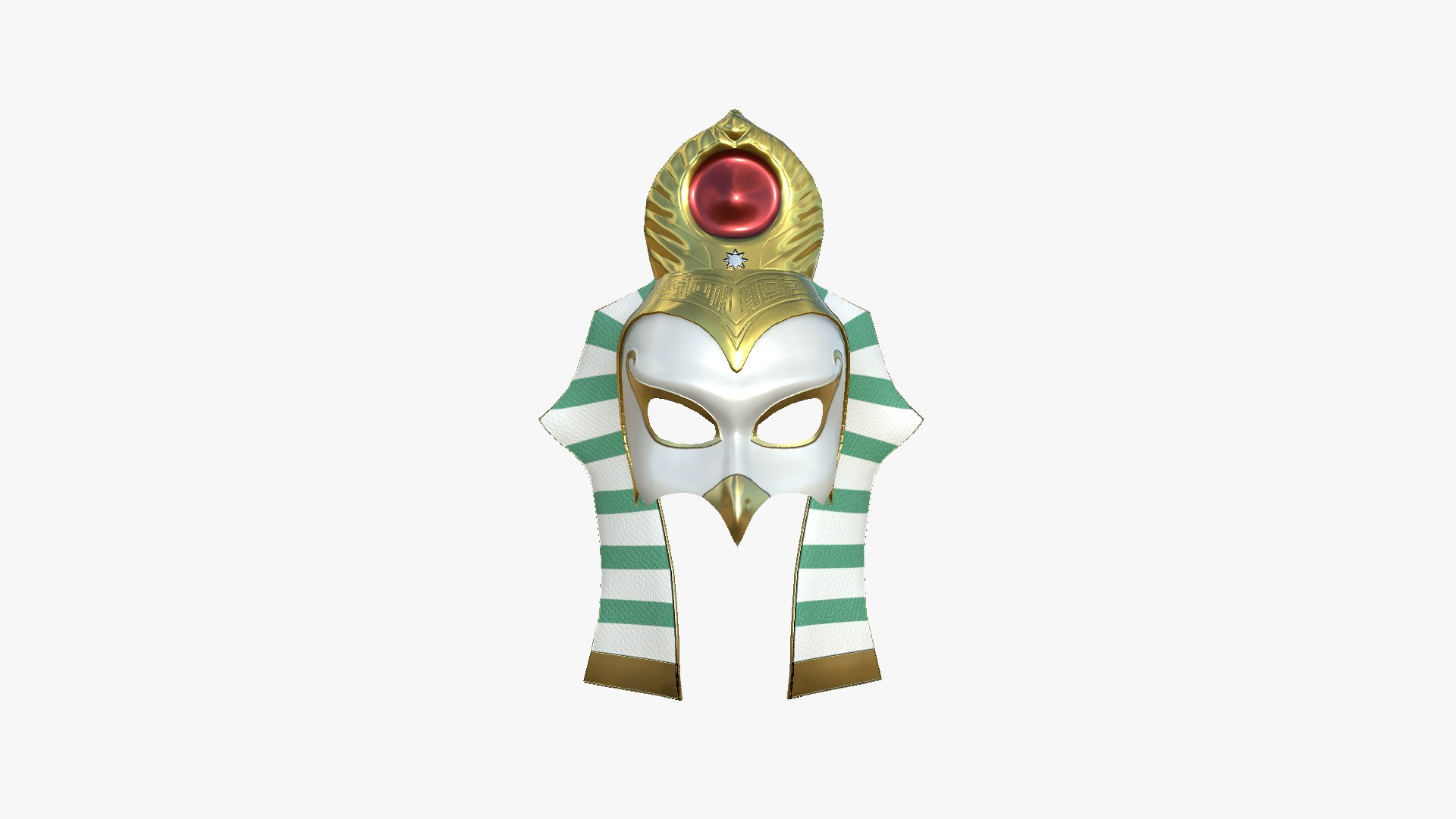 Ra Mask A10 - Egyptian Gods Character Clothing 3D Model - TurboSquid ...