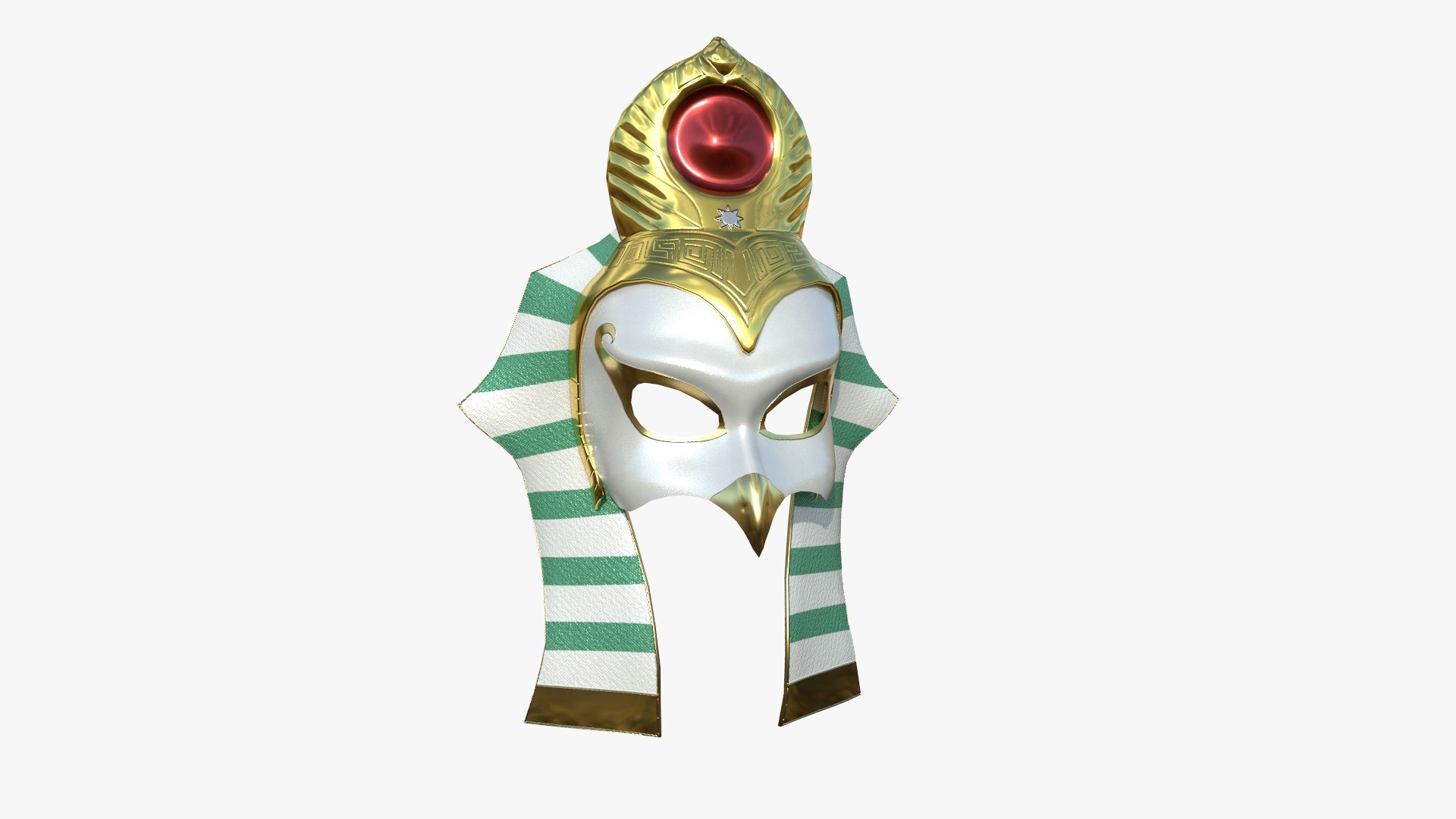Ra Mask A10 - Egyptian Gods Character Clothing 3D Model - TurboSquid ...