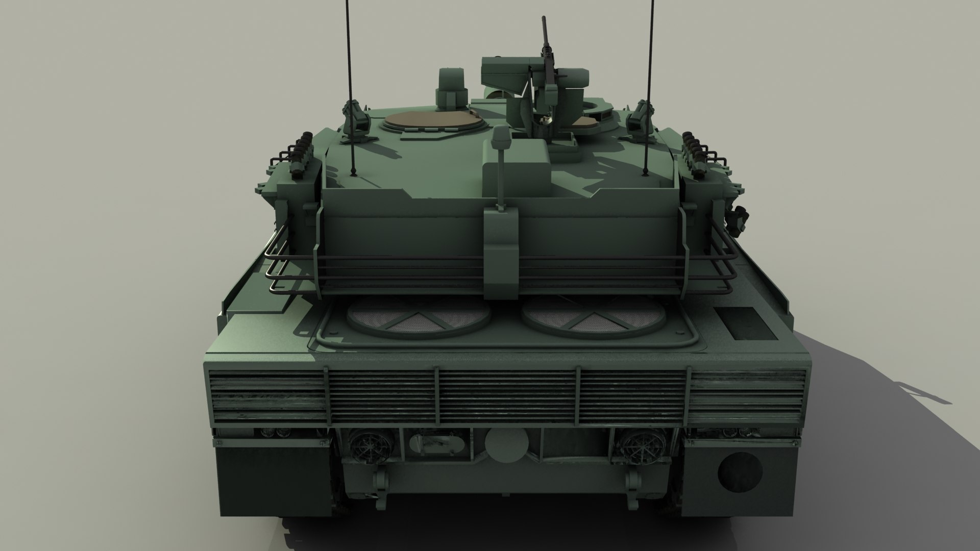 3d Turkish Main Battle Tank