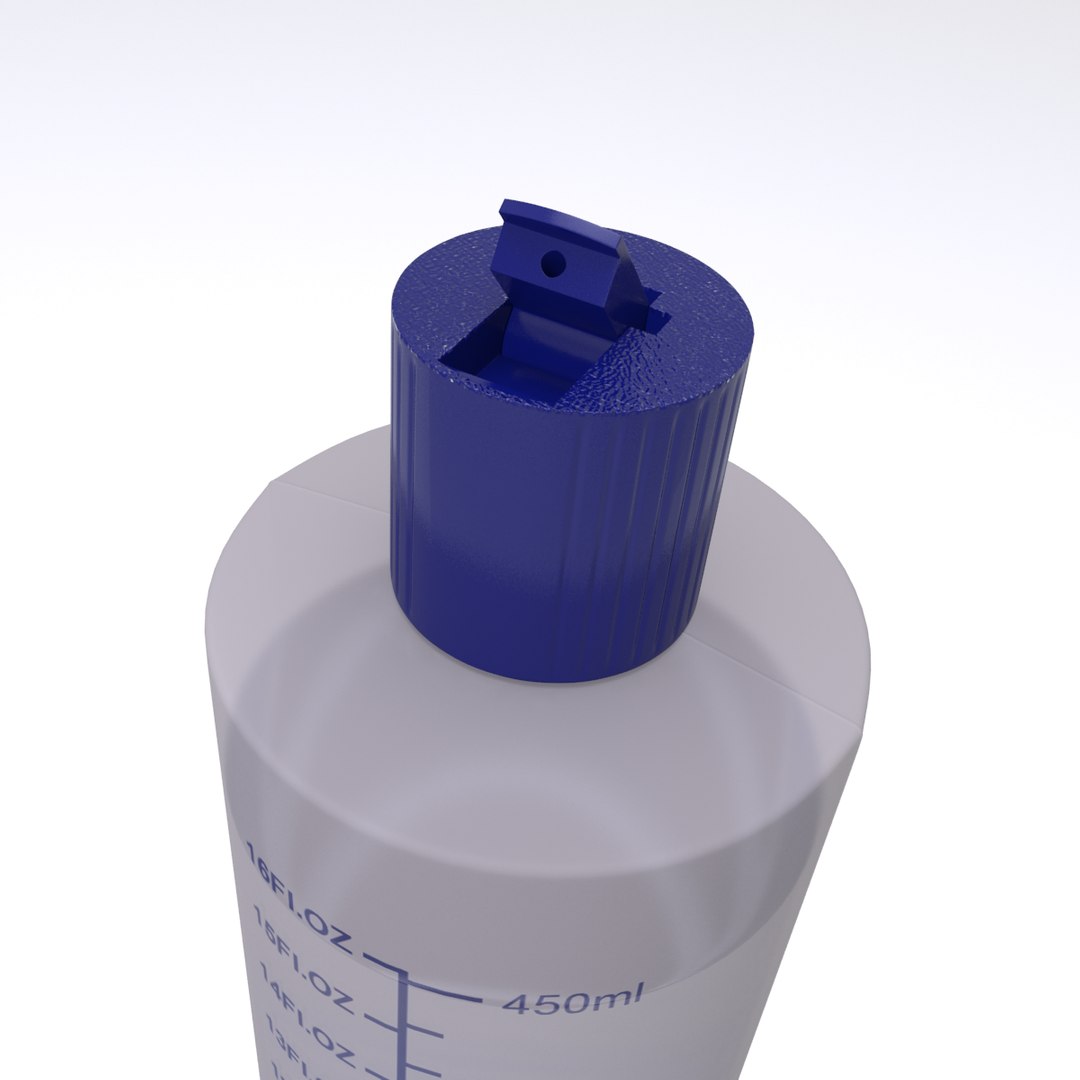 Squeeze Bottle Water Model - TurboSquid 1153552