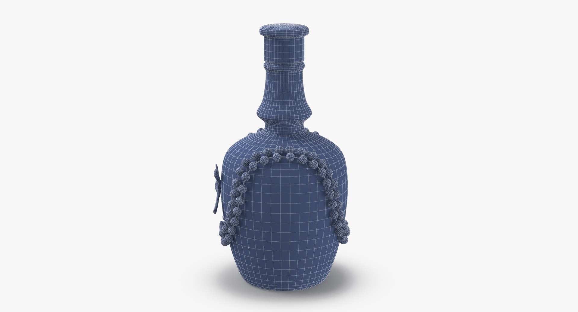 Voodoo Spirit Bottle 01 3d Model