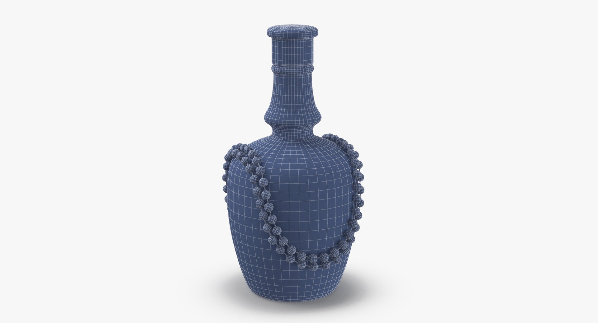 Voodoo Spirit Bottle 01 3d Model