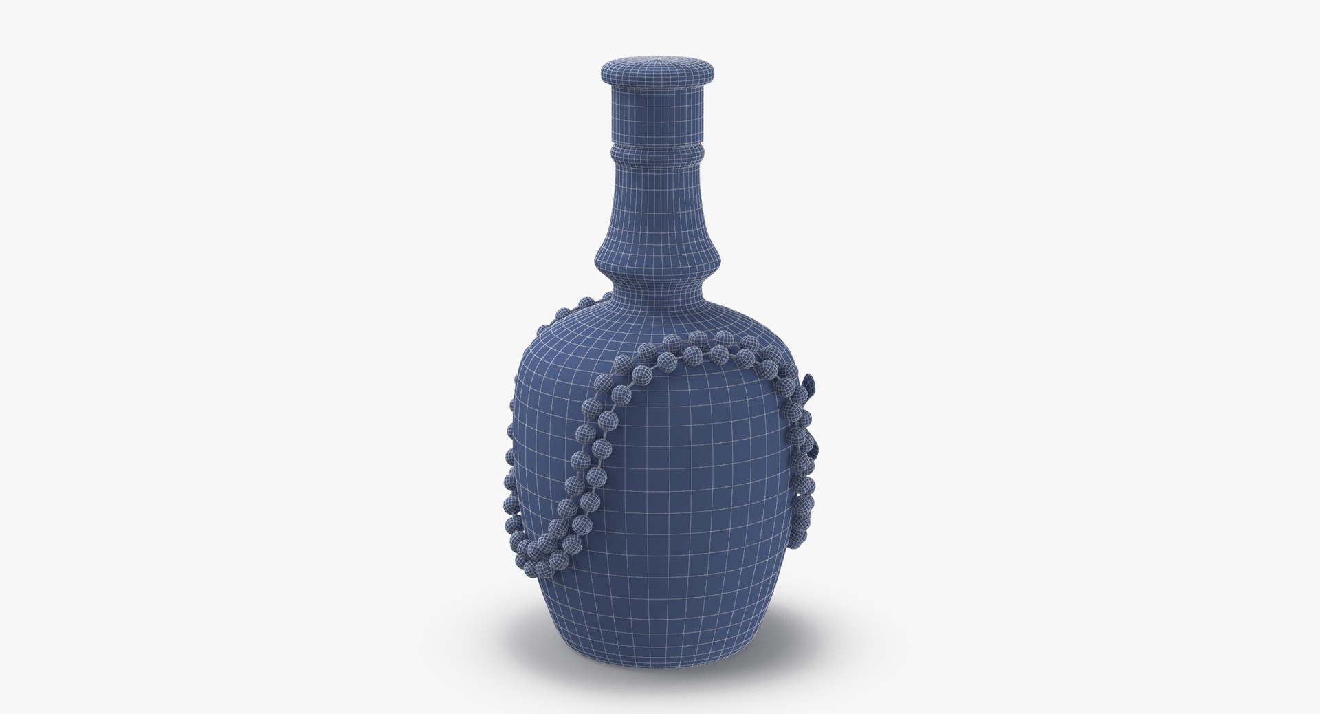 Voodoo Spirit Bottle 01 3d Model