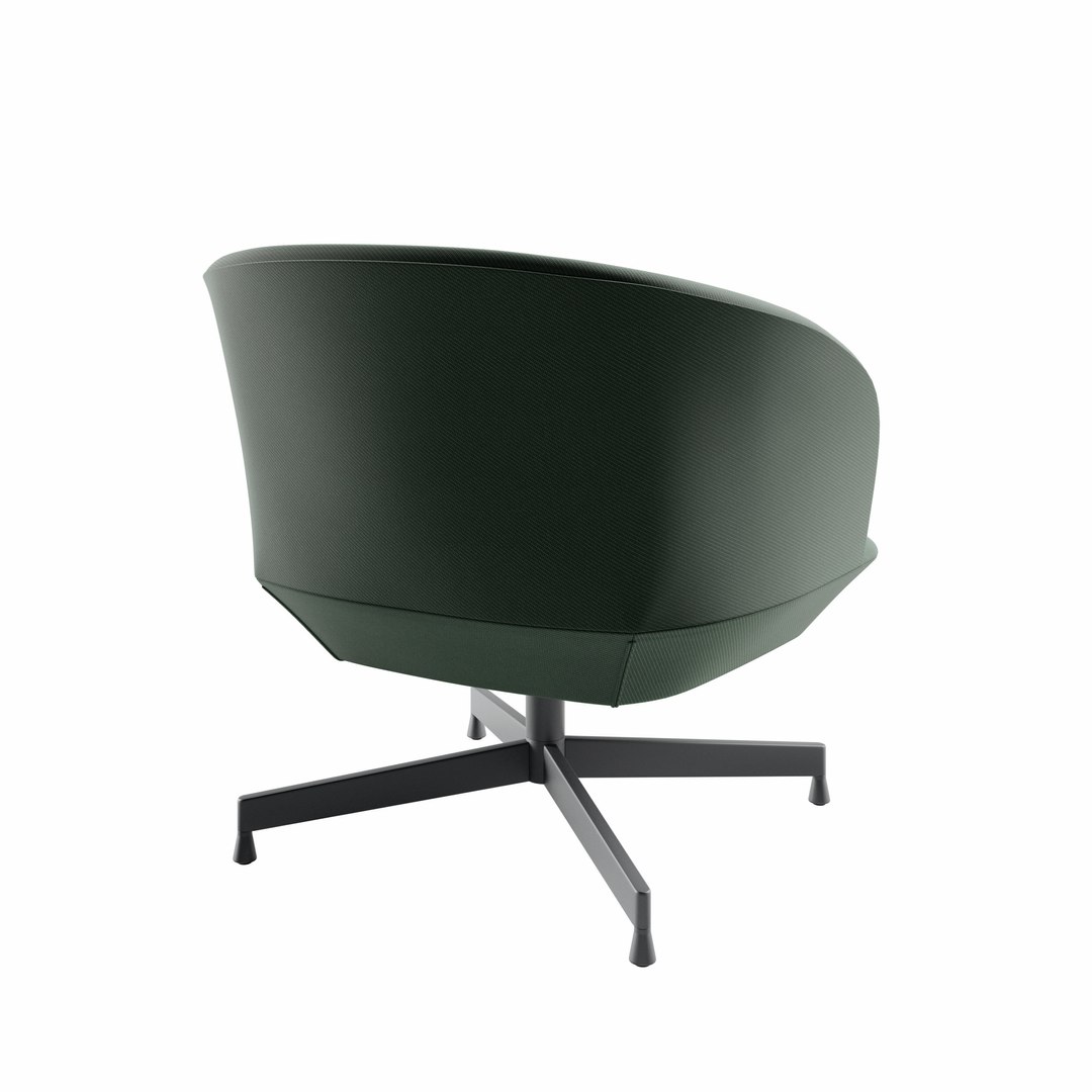 3D Oslo Lounge Chair By MUUTO Model - TurboSquid 1901391
