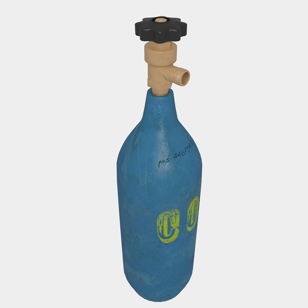 3d Model Balloon Co2