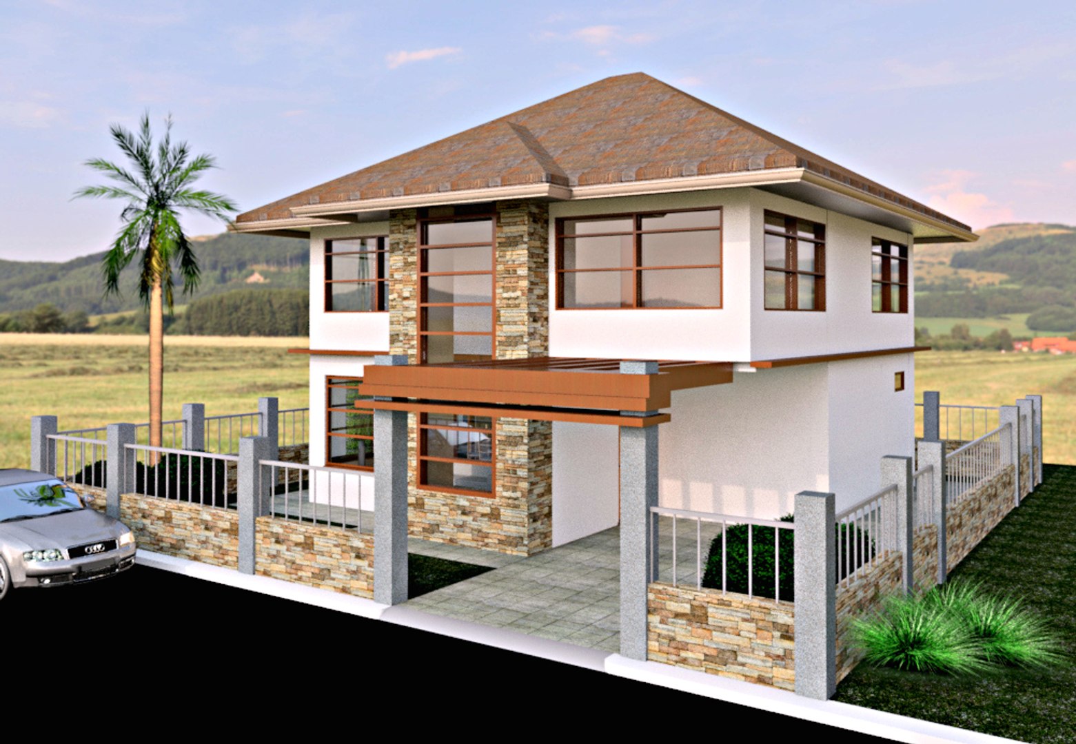 2 House Model - TurboSquid 1318051