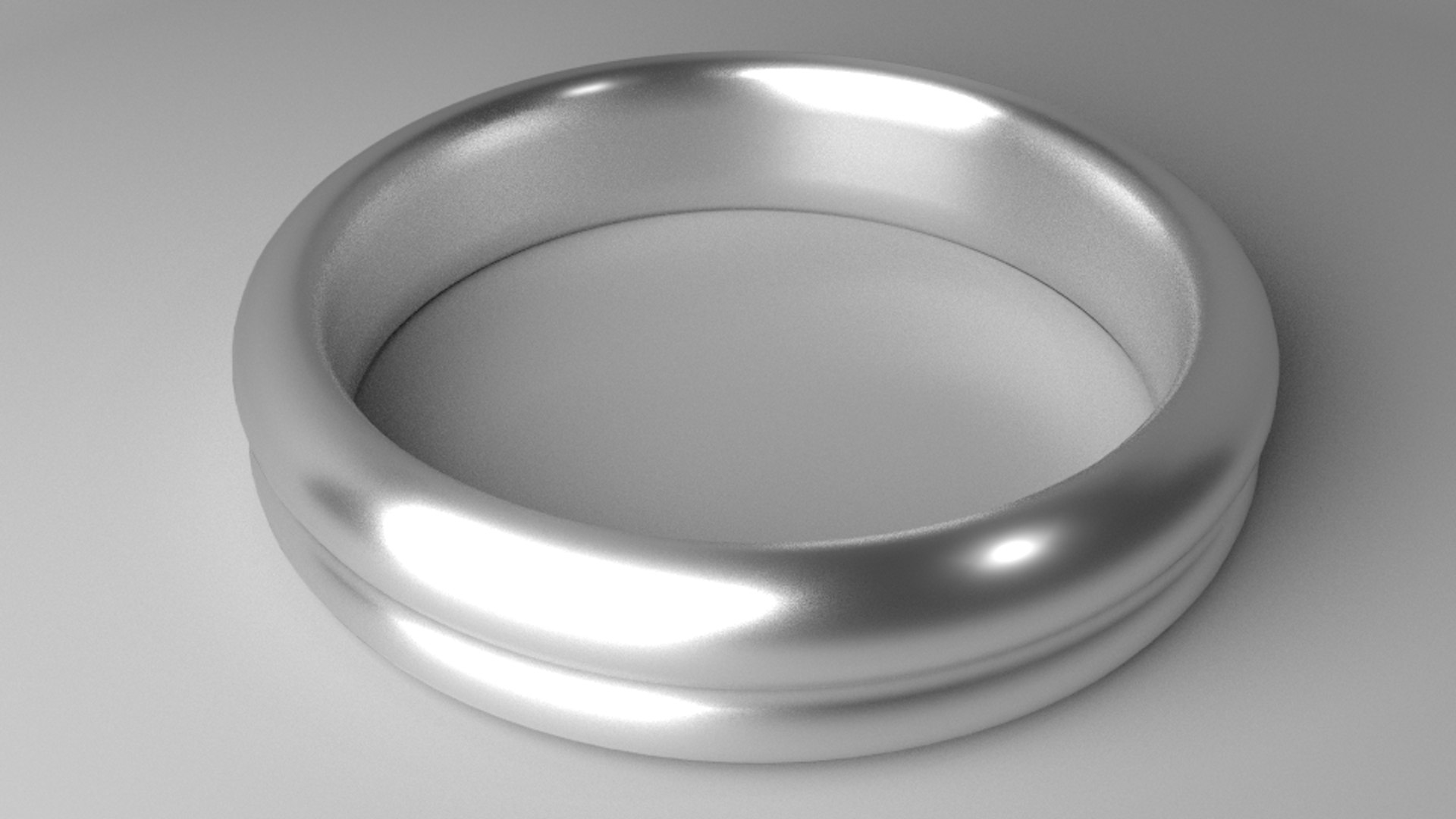 3D Silver Ring 6 Model - TurboSquid 1598282