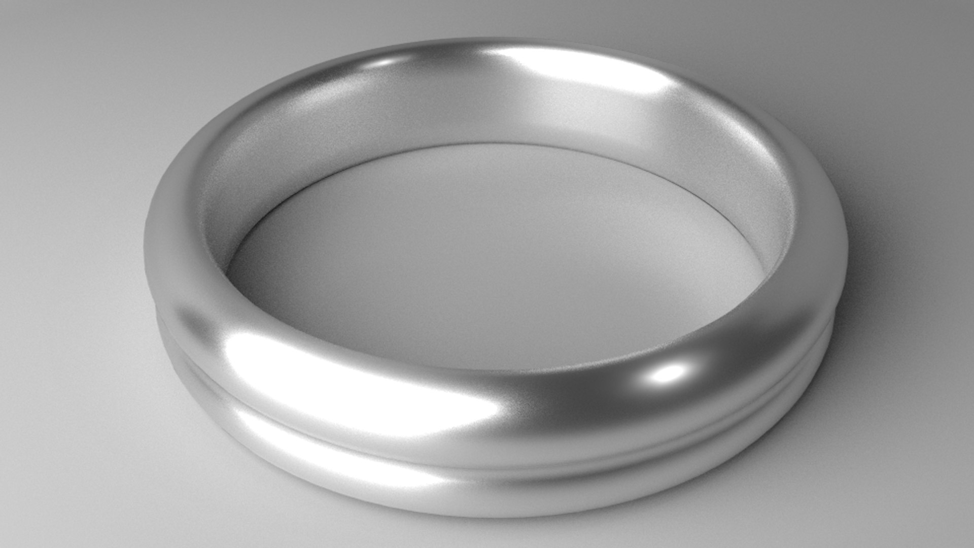 3D Silver Ring 6 Model - TurboSquid 1598282