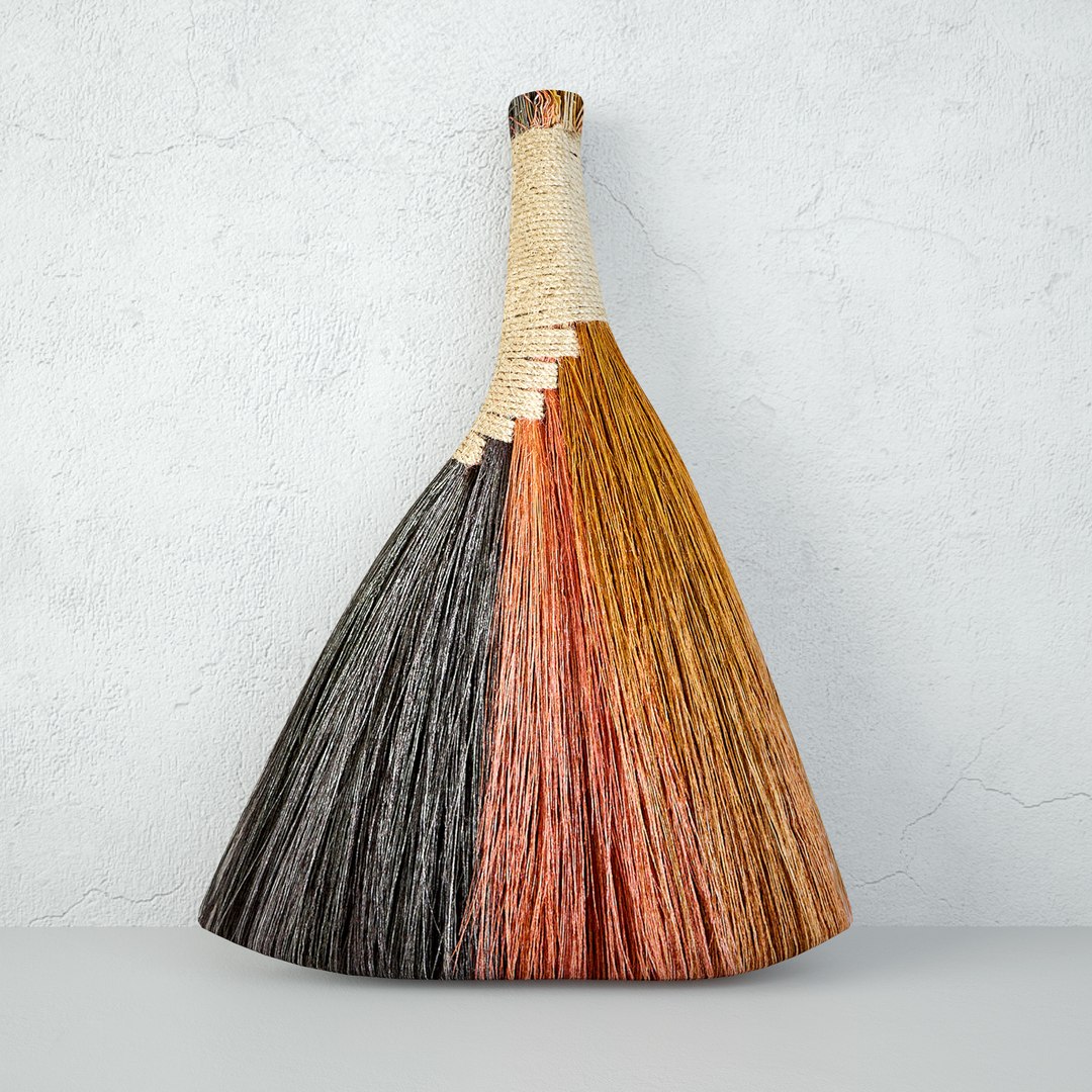 3D Model Decorative Broom With Handle ZARA HOME - TurboSquid 2271970