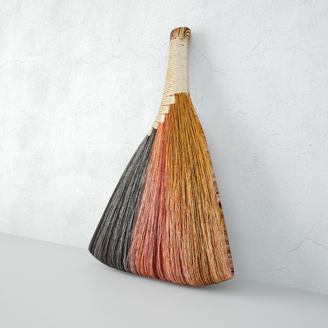 3D Model Decorative Broom With Handle ZARA HOME - TurboSquid 2271970