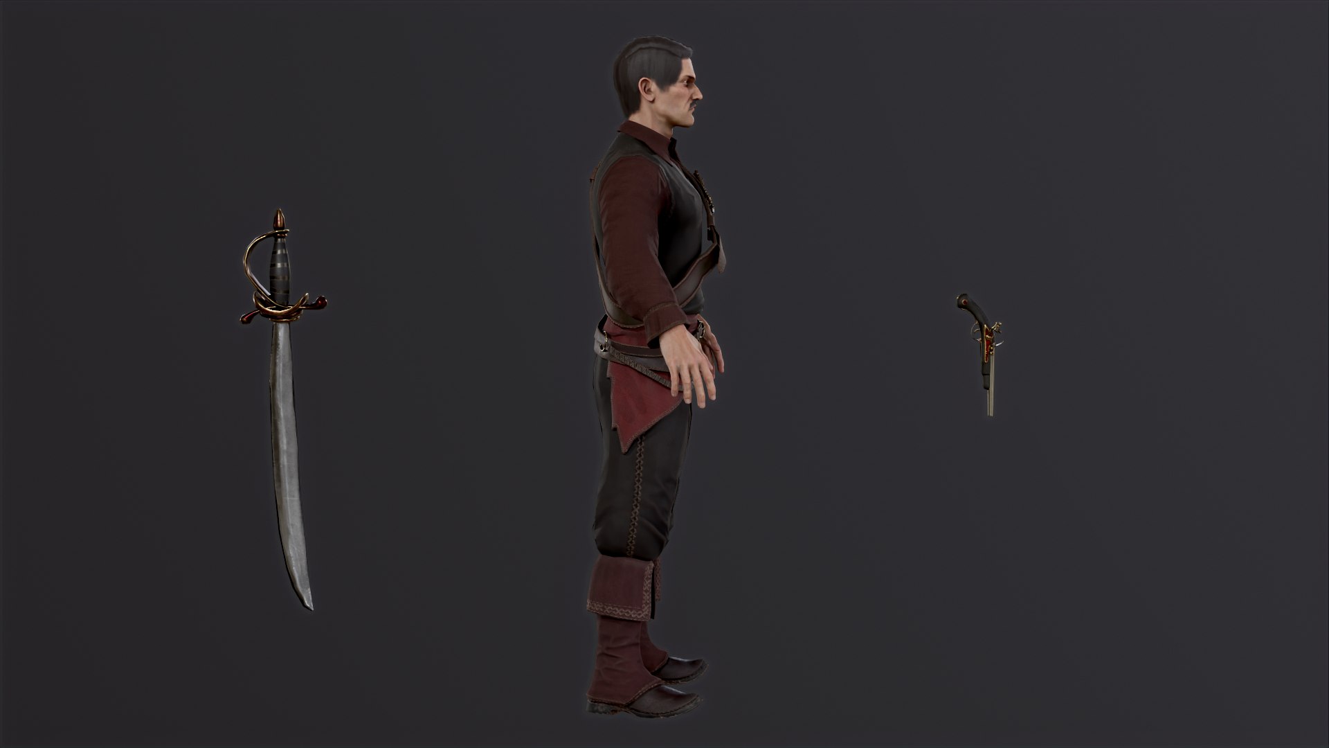 ROBBER1 3D Model - TurboSquid 2218861