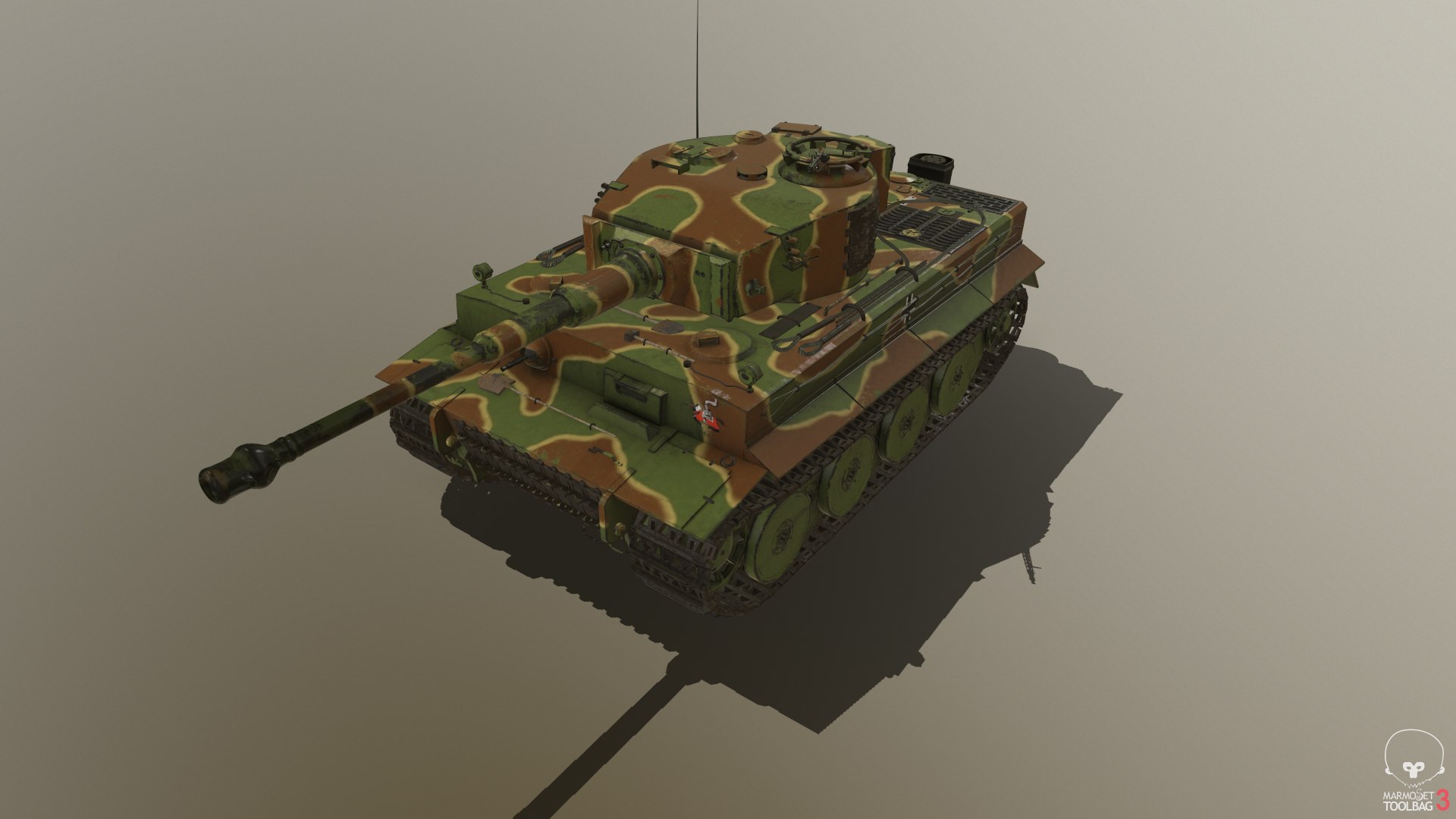 3D Tiger Tank E - TurboSquid 1702572