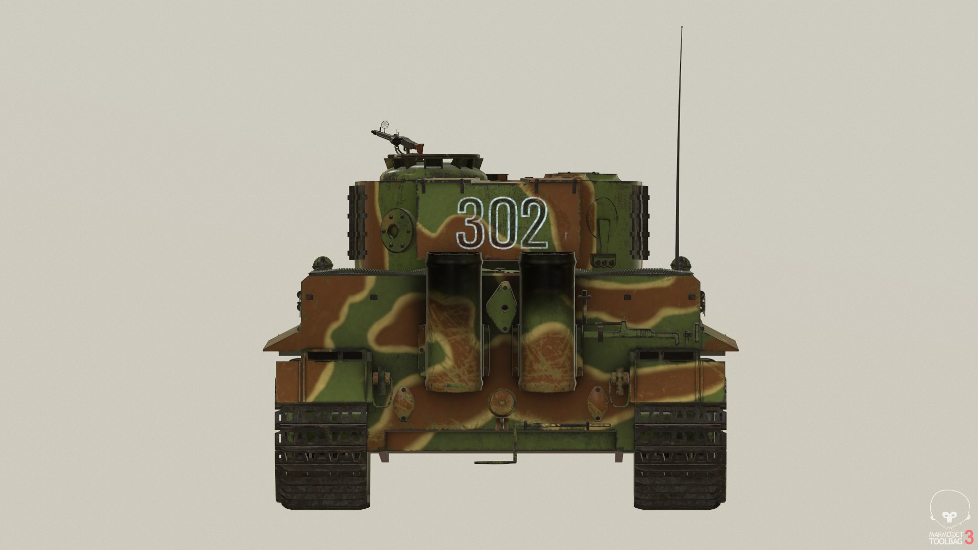 3D Tiger Tank E - TurboSquid 1702572