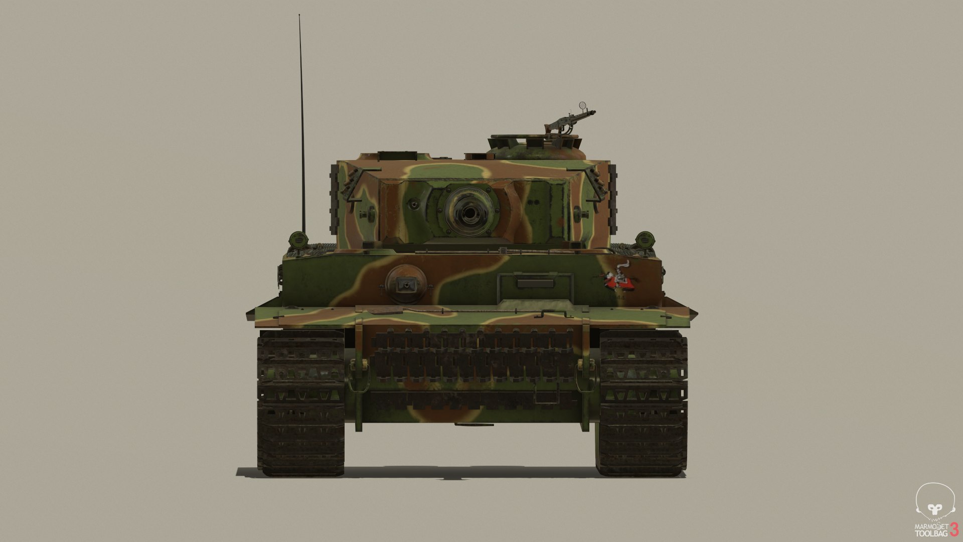 3D Tiger Tank E - TurboSquid 1702572
