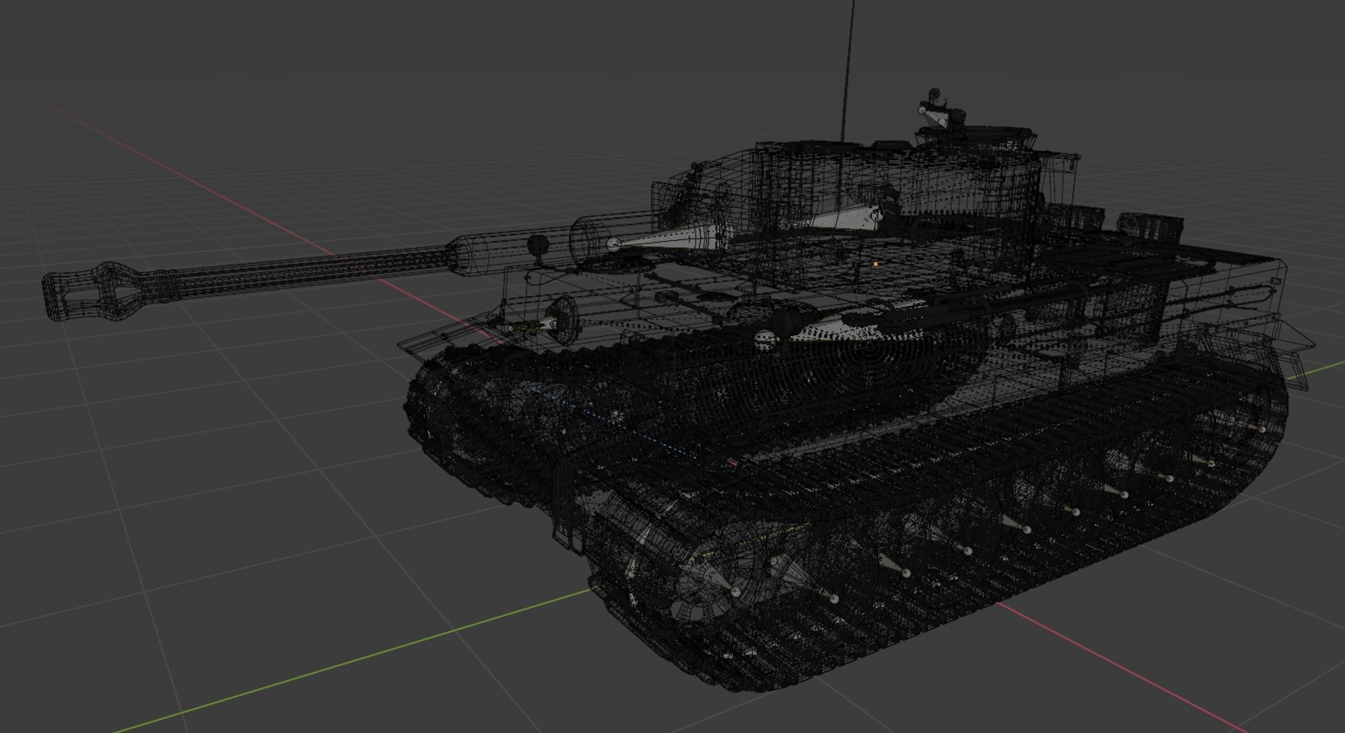 3D Tiger Tank E - TurboSquid 1702572