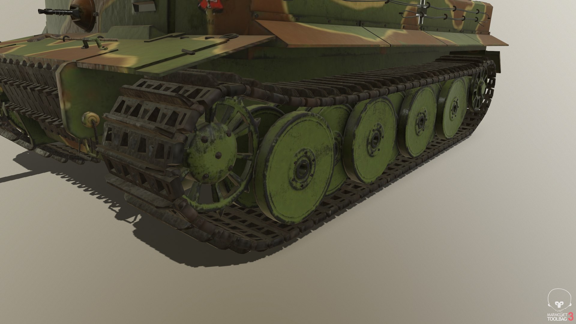 3D Tiger Tank E - TurboSquid 1702572