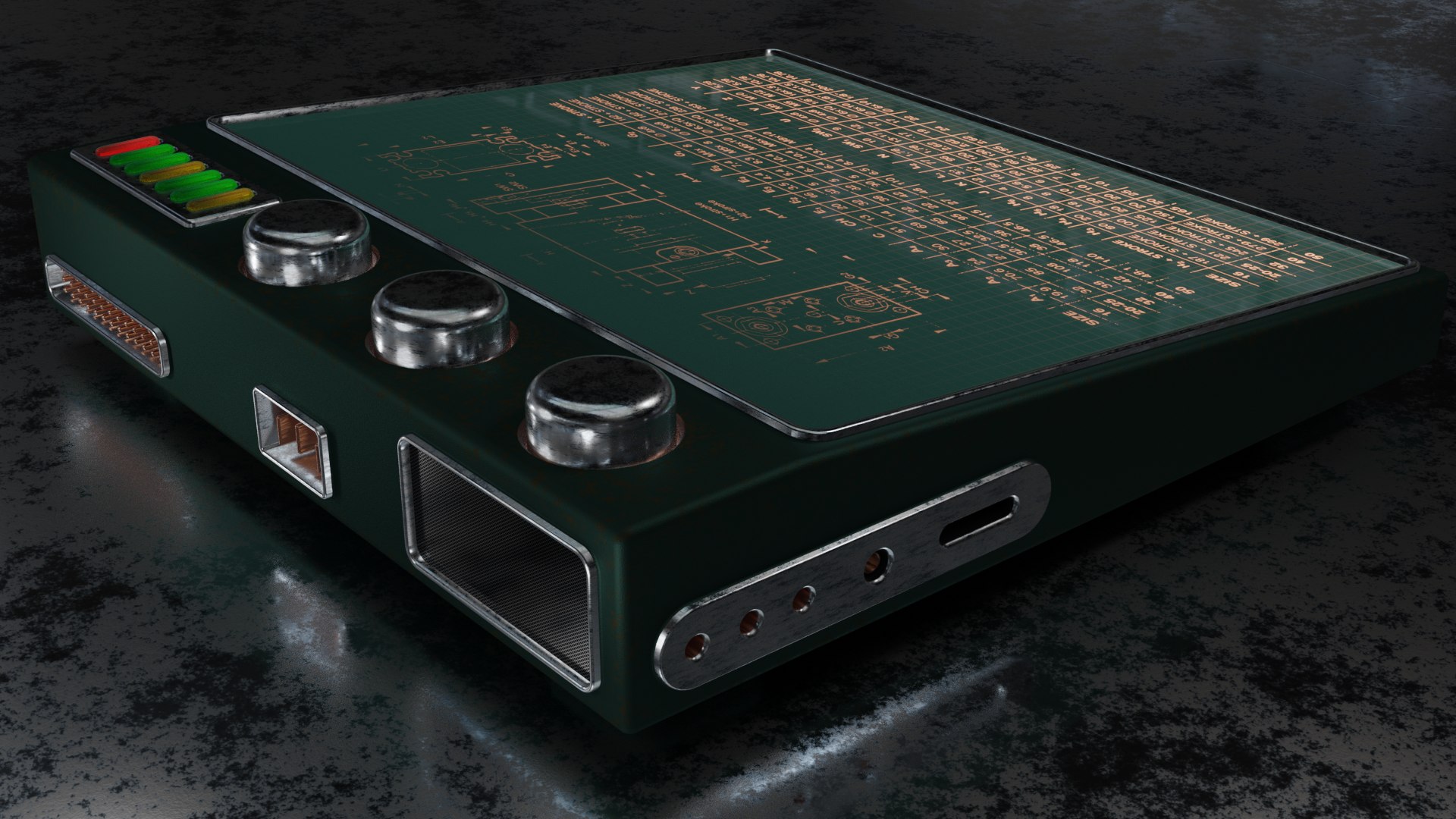 3D MonitorBoard - TurboSquid 1733304