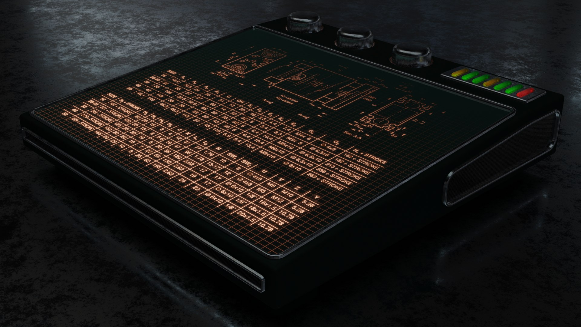 3D MonitorBoard - TurboSquid 1733304